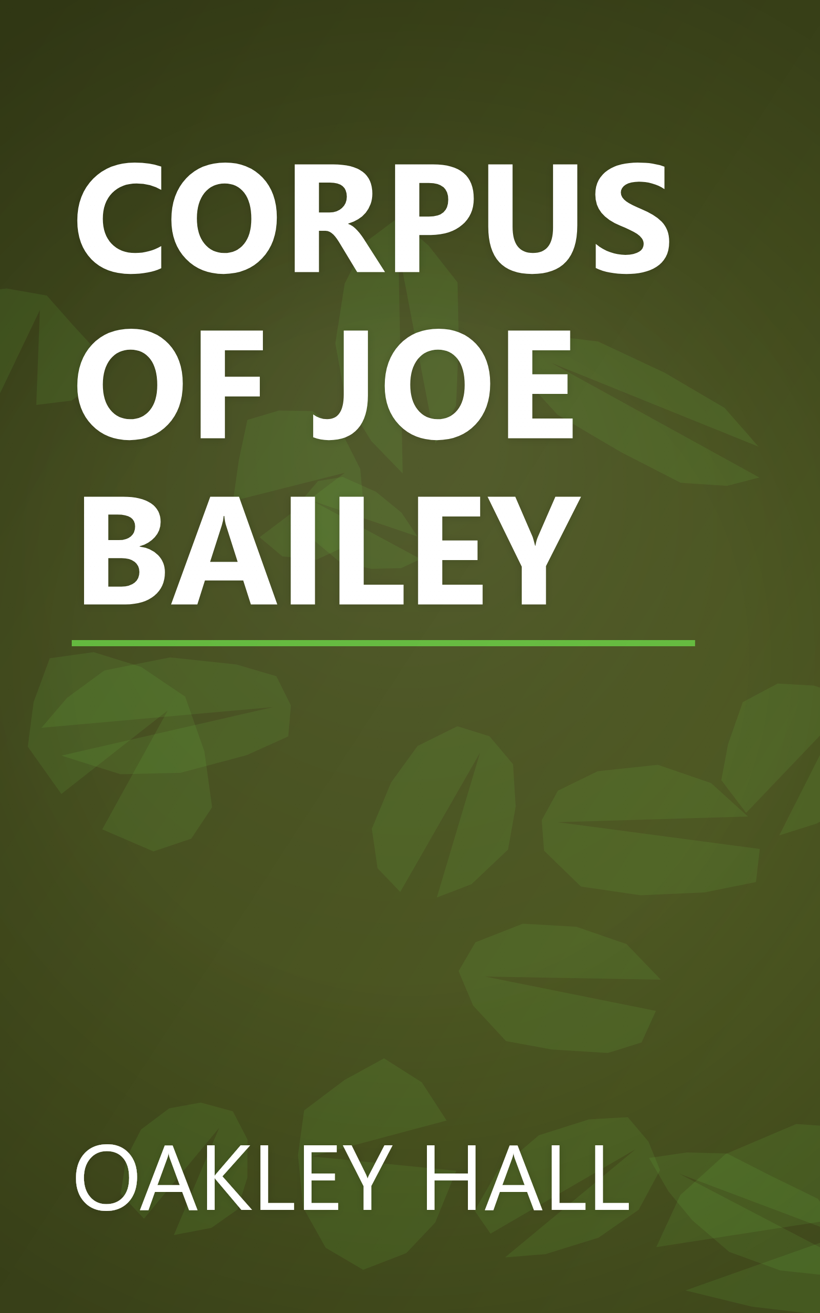 CORPUS OF JOE BAILEY book cover