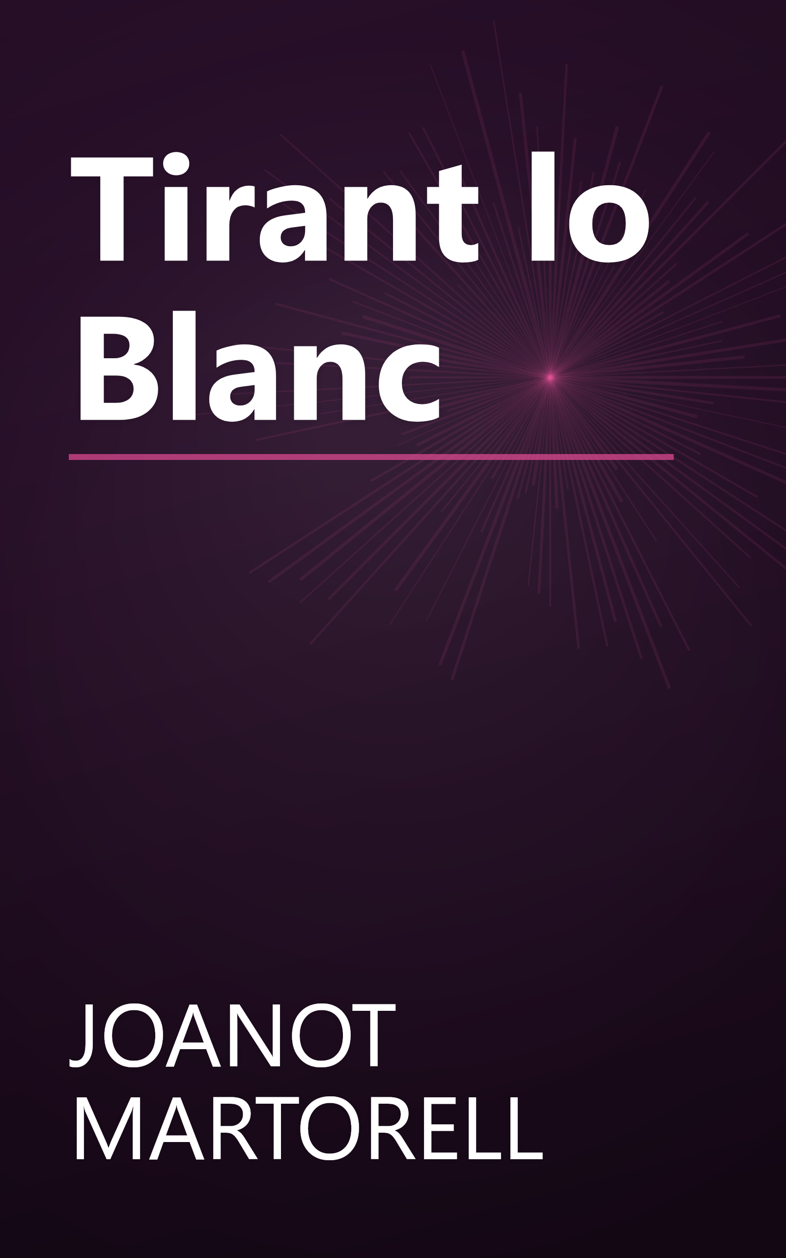 Tirant lo Blanc book cover