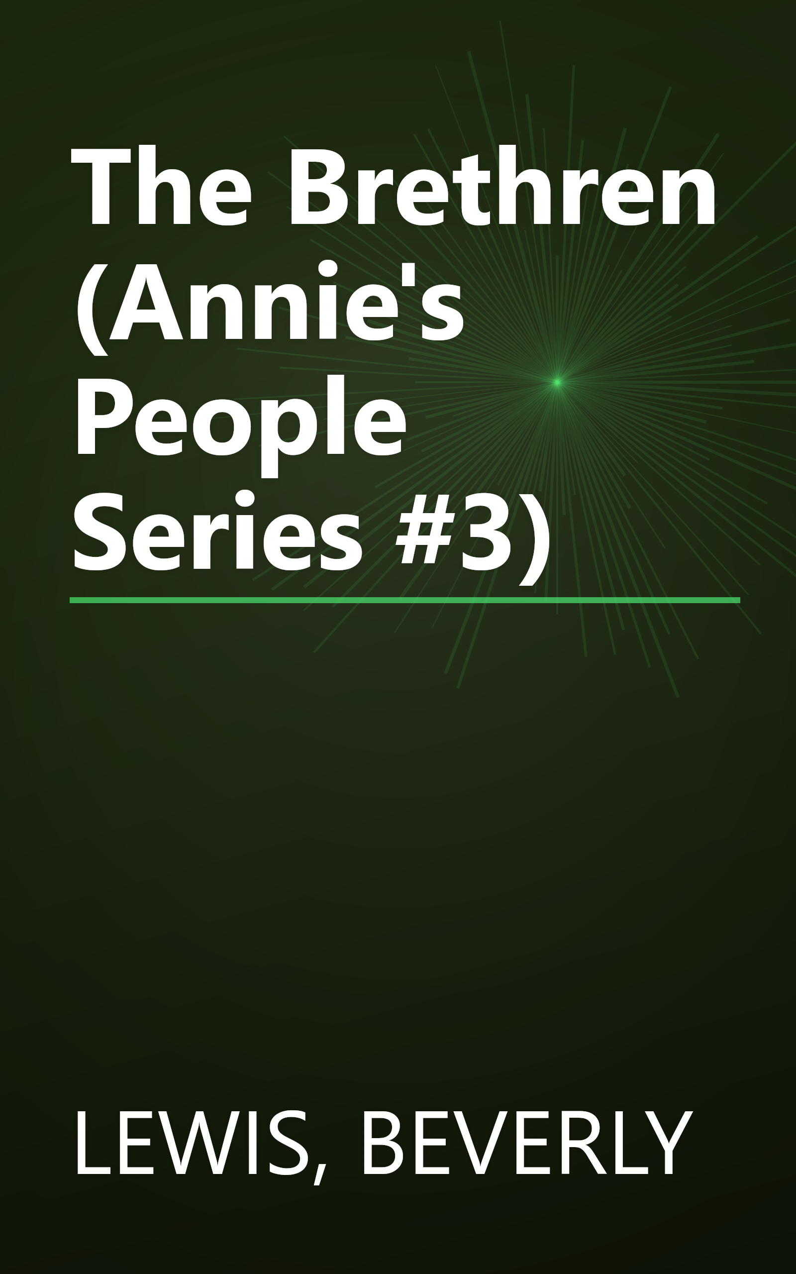 The Brethren (Annie's People Series #3) book cover