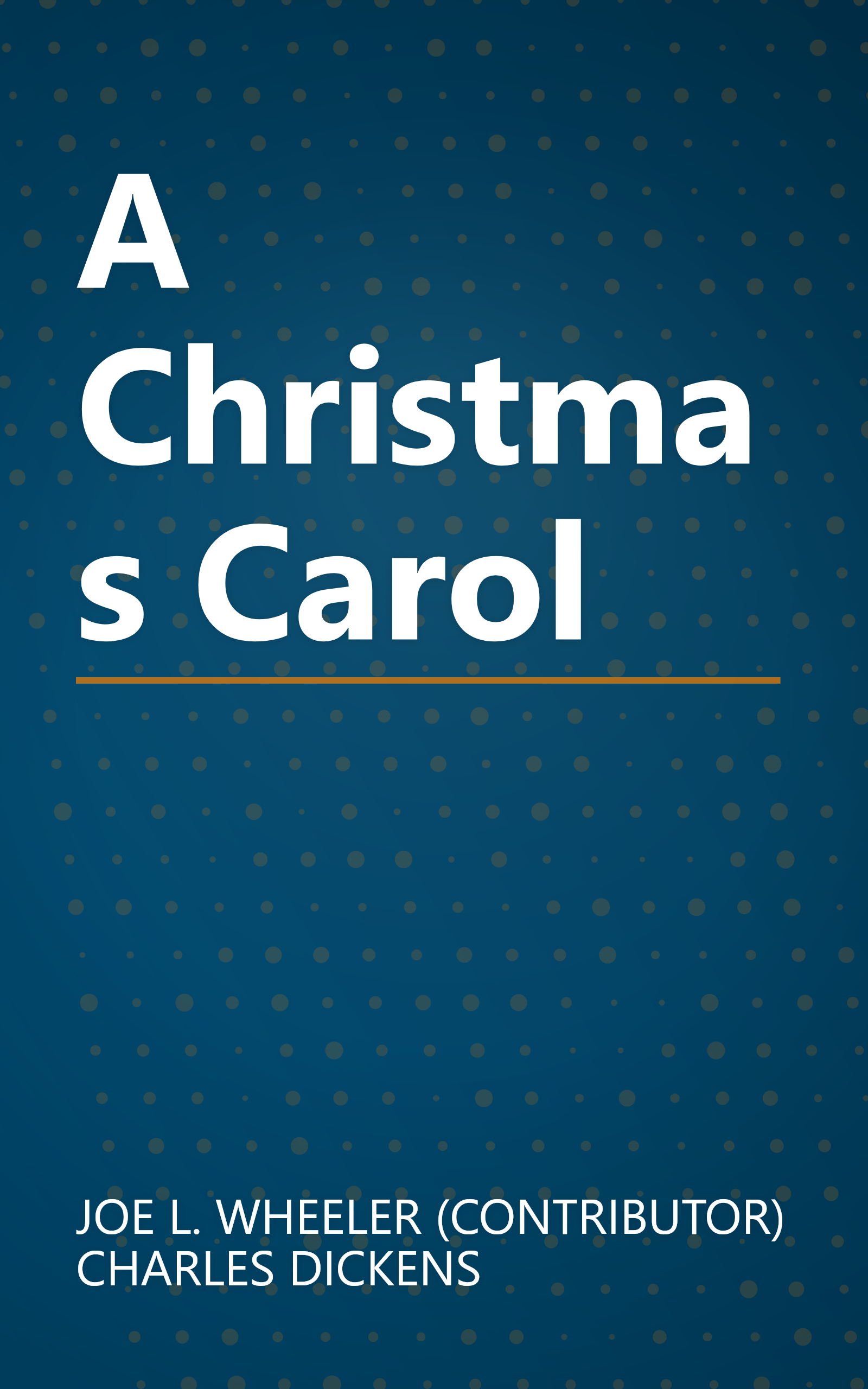 A Christmas Carol book cover