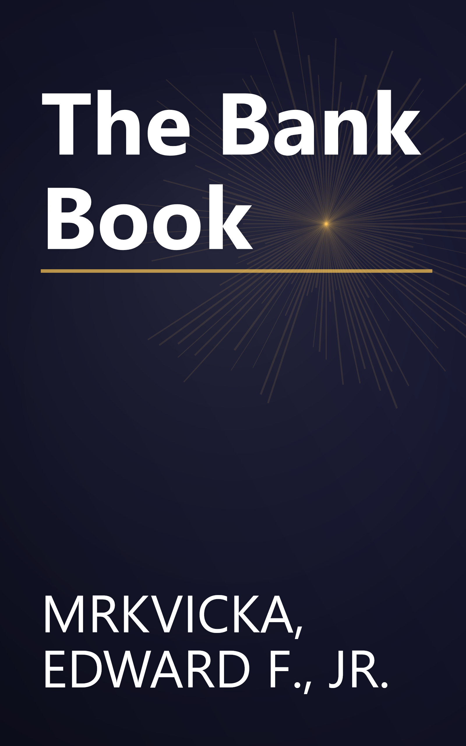 The Bank Book book cover