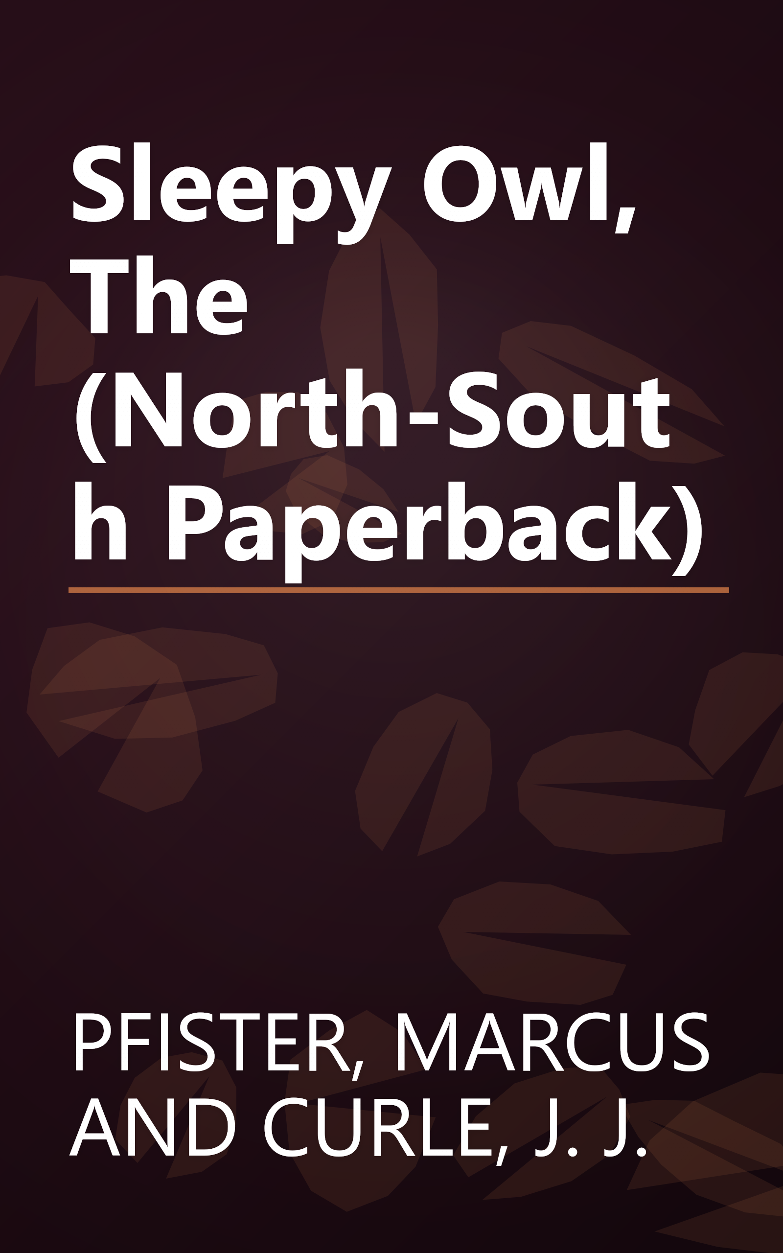 Sleepy Owl, The (North-South Paperback) book cover