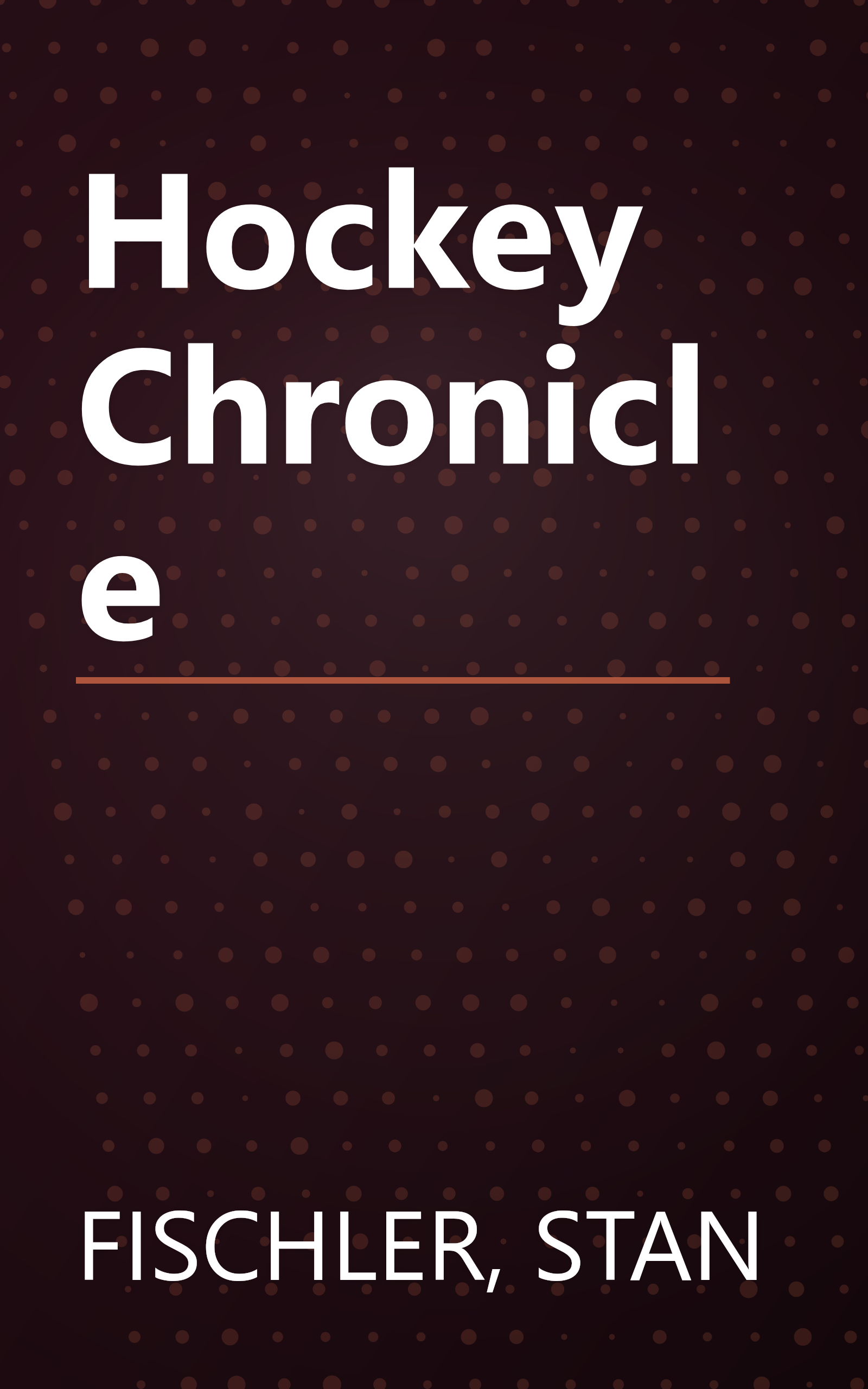 Hockey Chronicle book cover