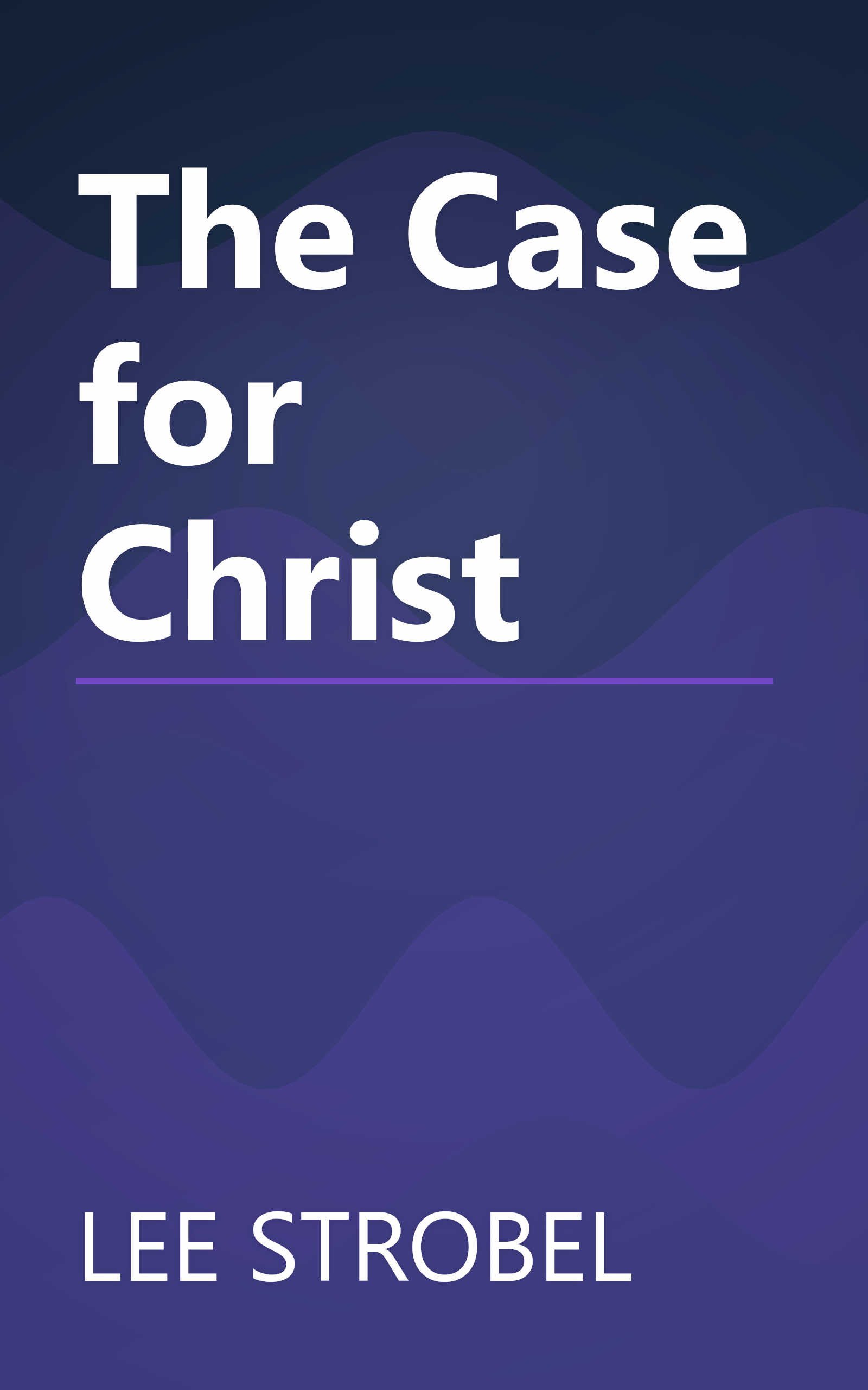 The Case for Christ book cover