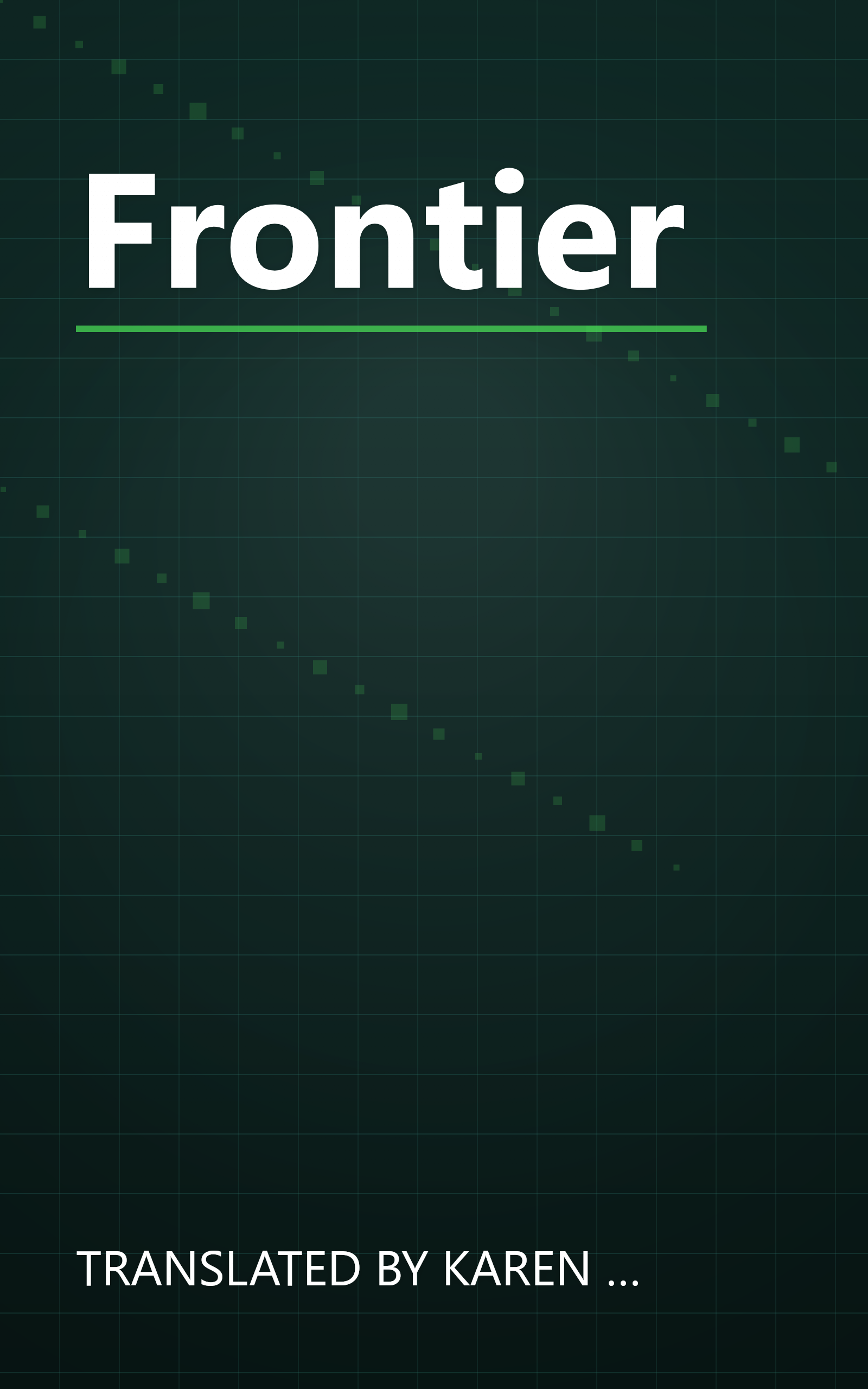 Frontier book cover