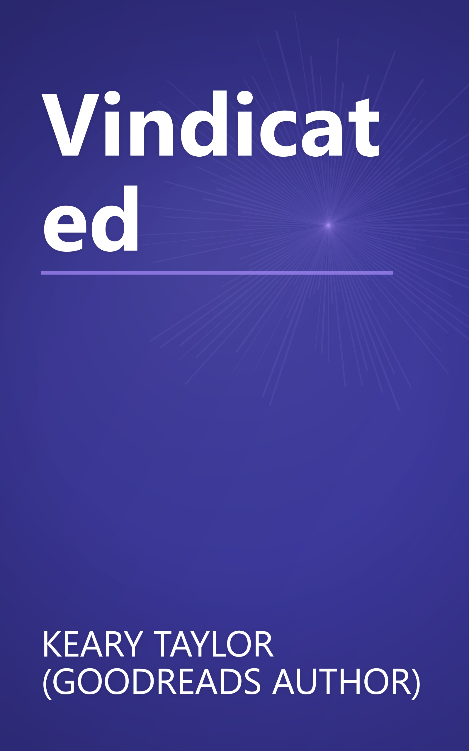 Vindicated book cover