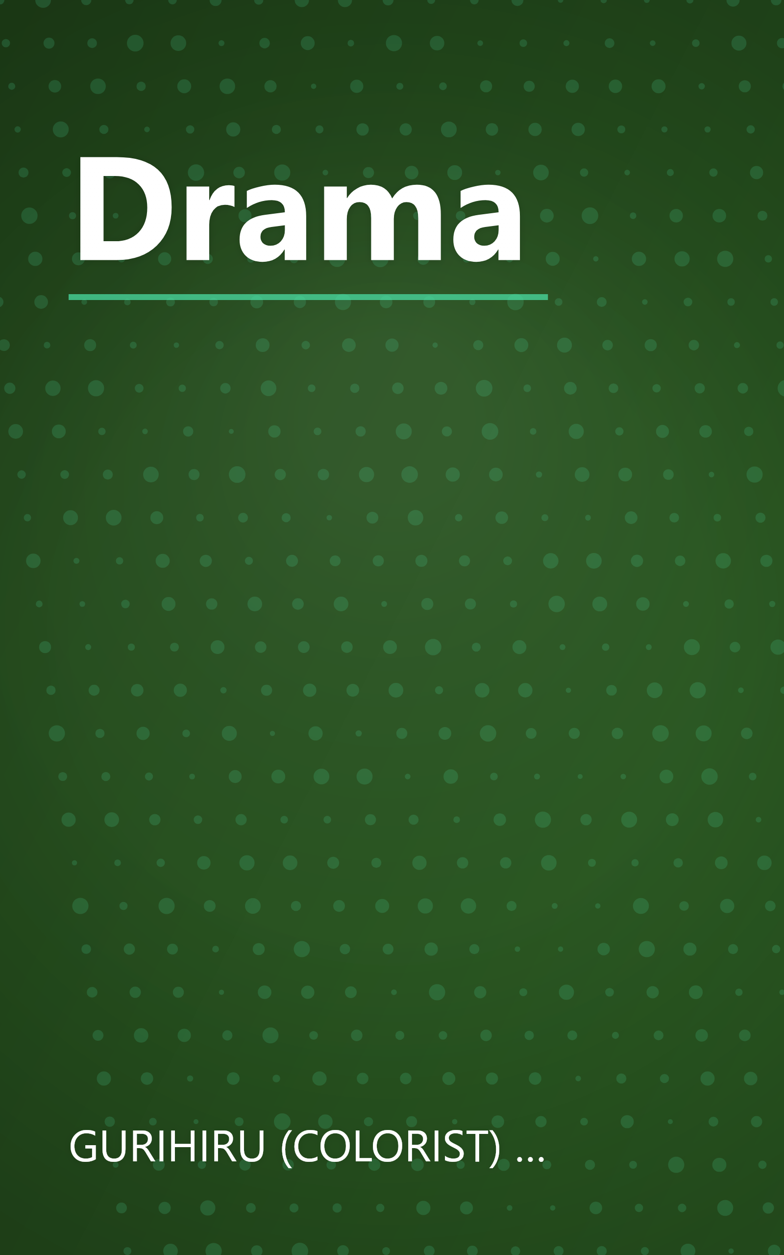 Drama book cover