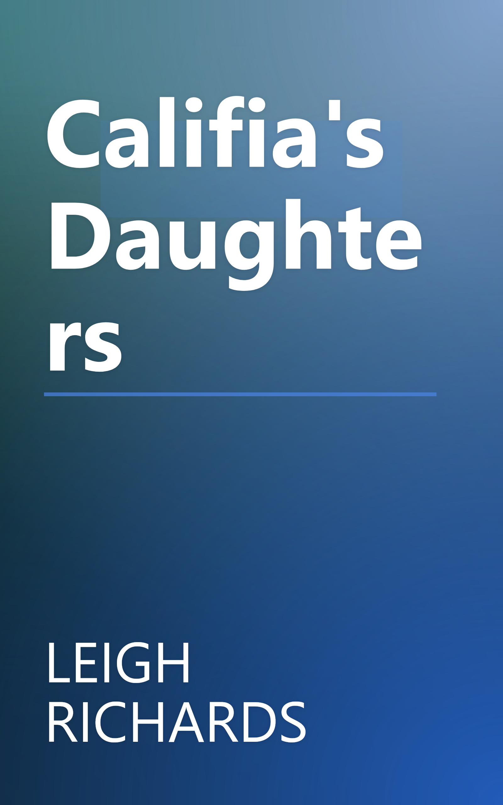 Califia's Daughters book cover