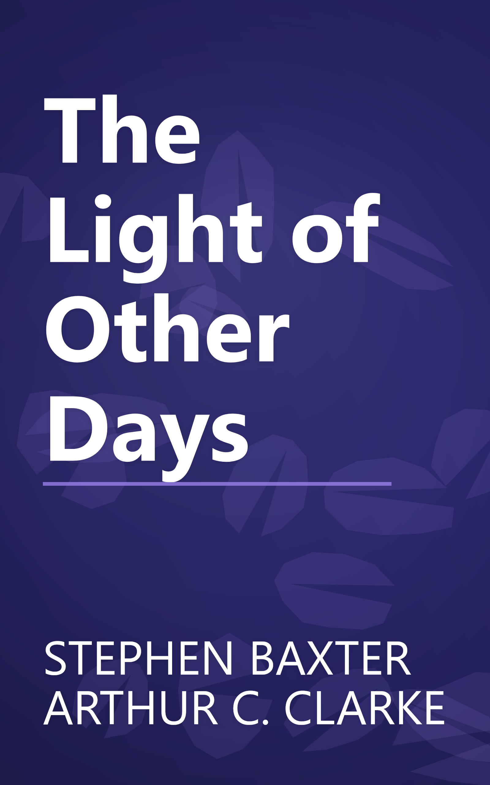 The Light of Other Days book cover