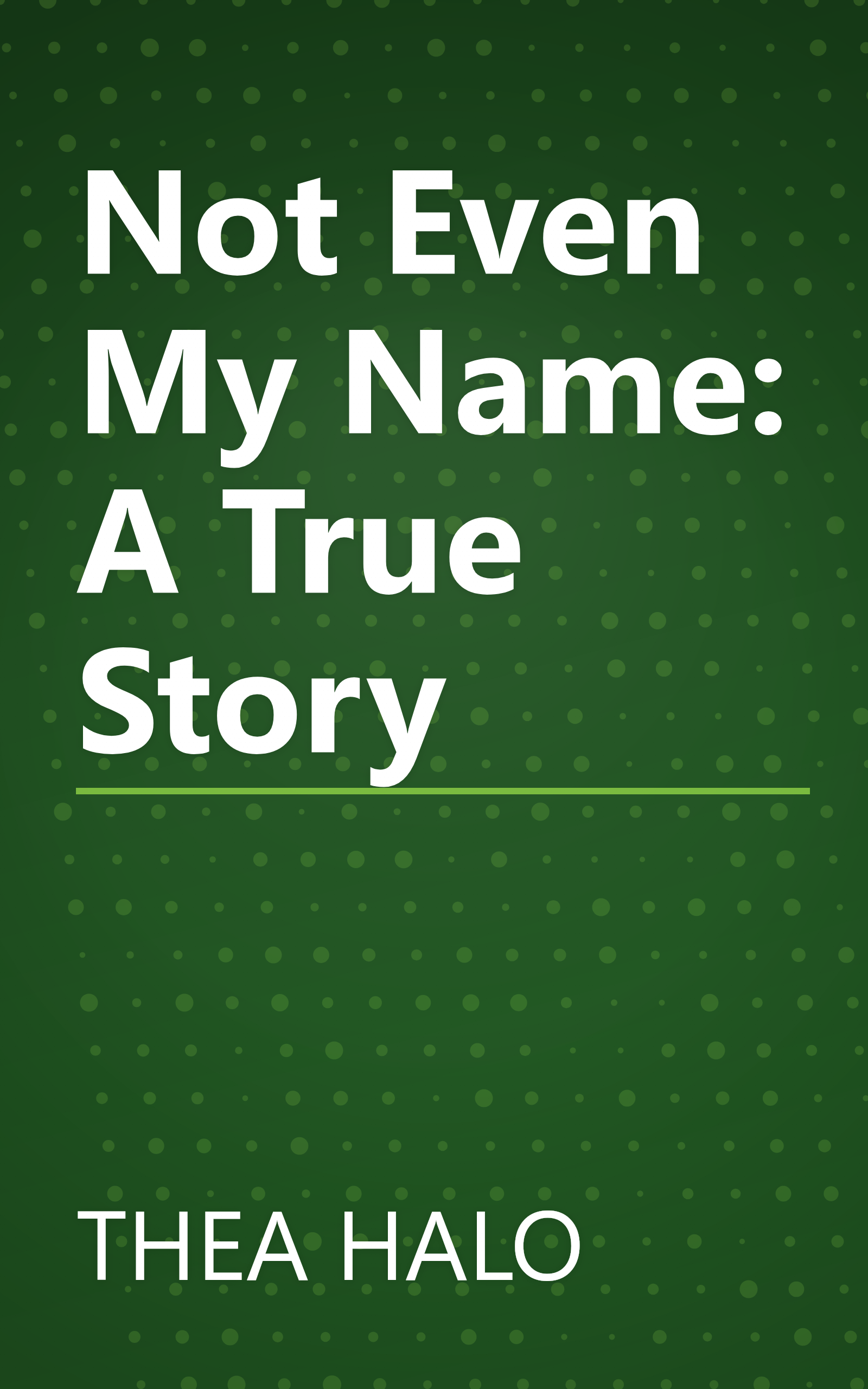 Not Even My Name: A True Story book cover