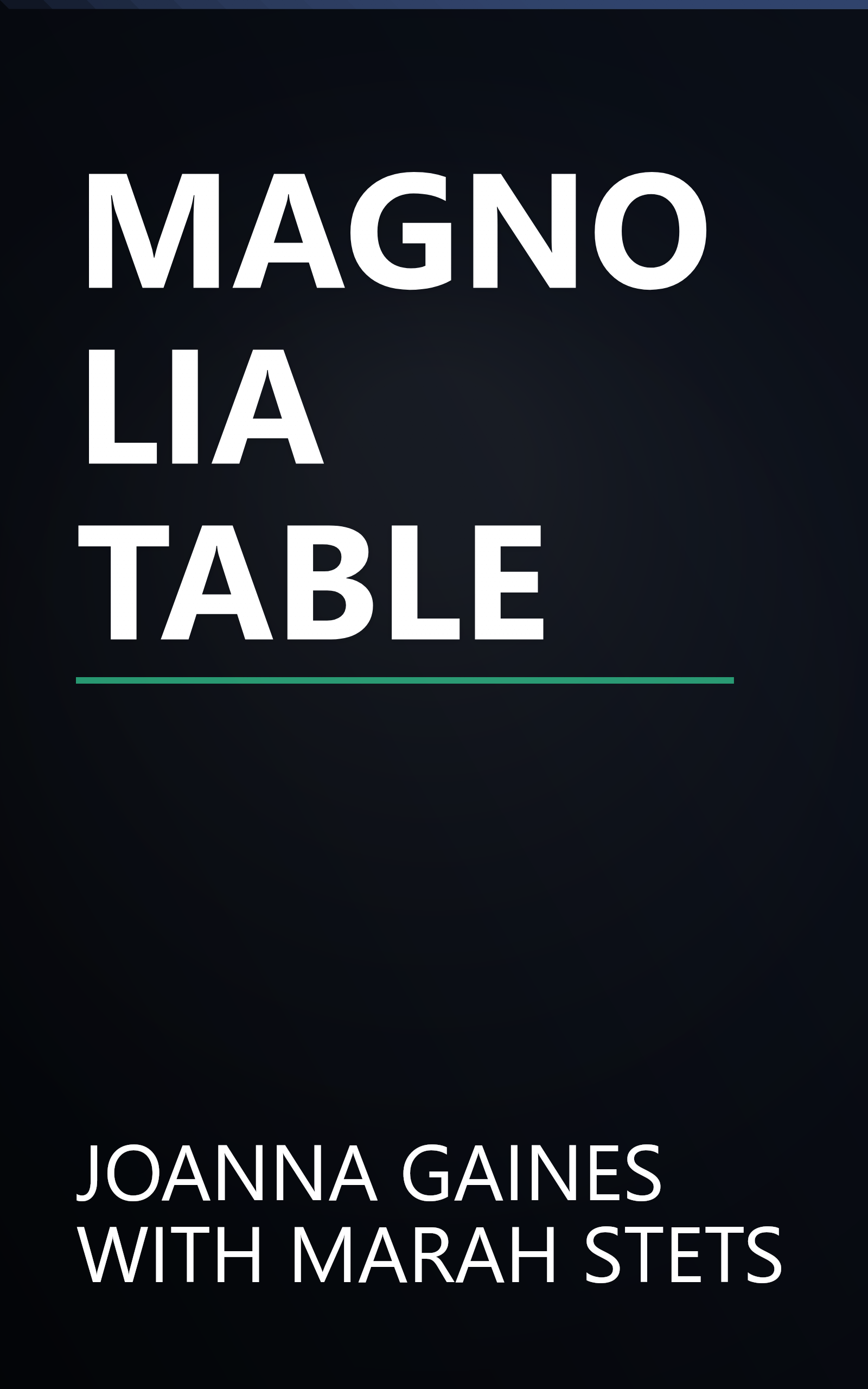 MAGNOLIA TABLE book cover
