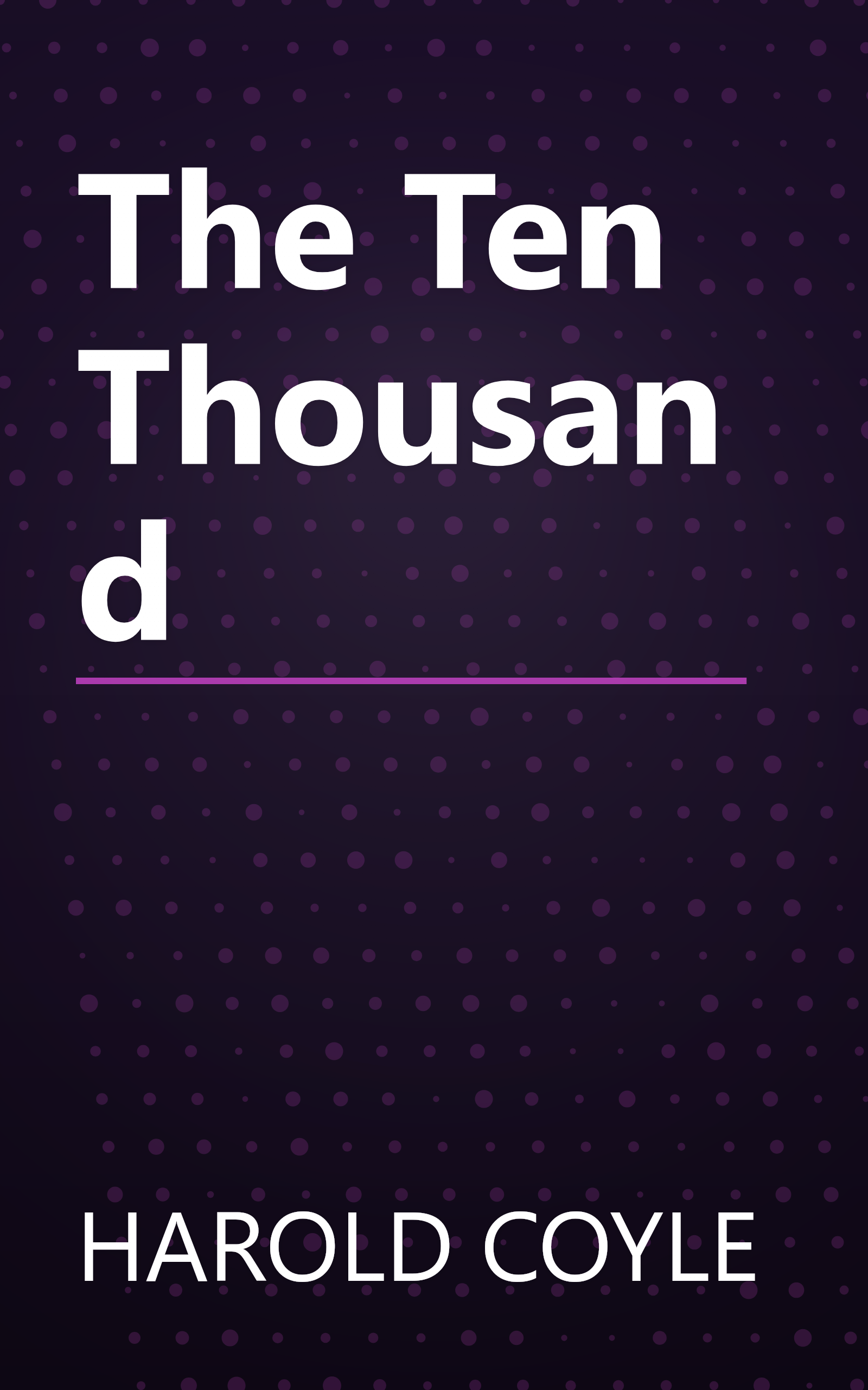 The Ten Thousand book cover