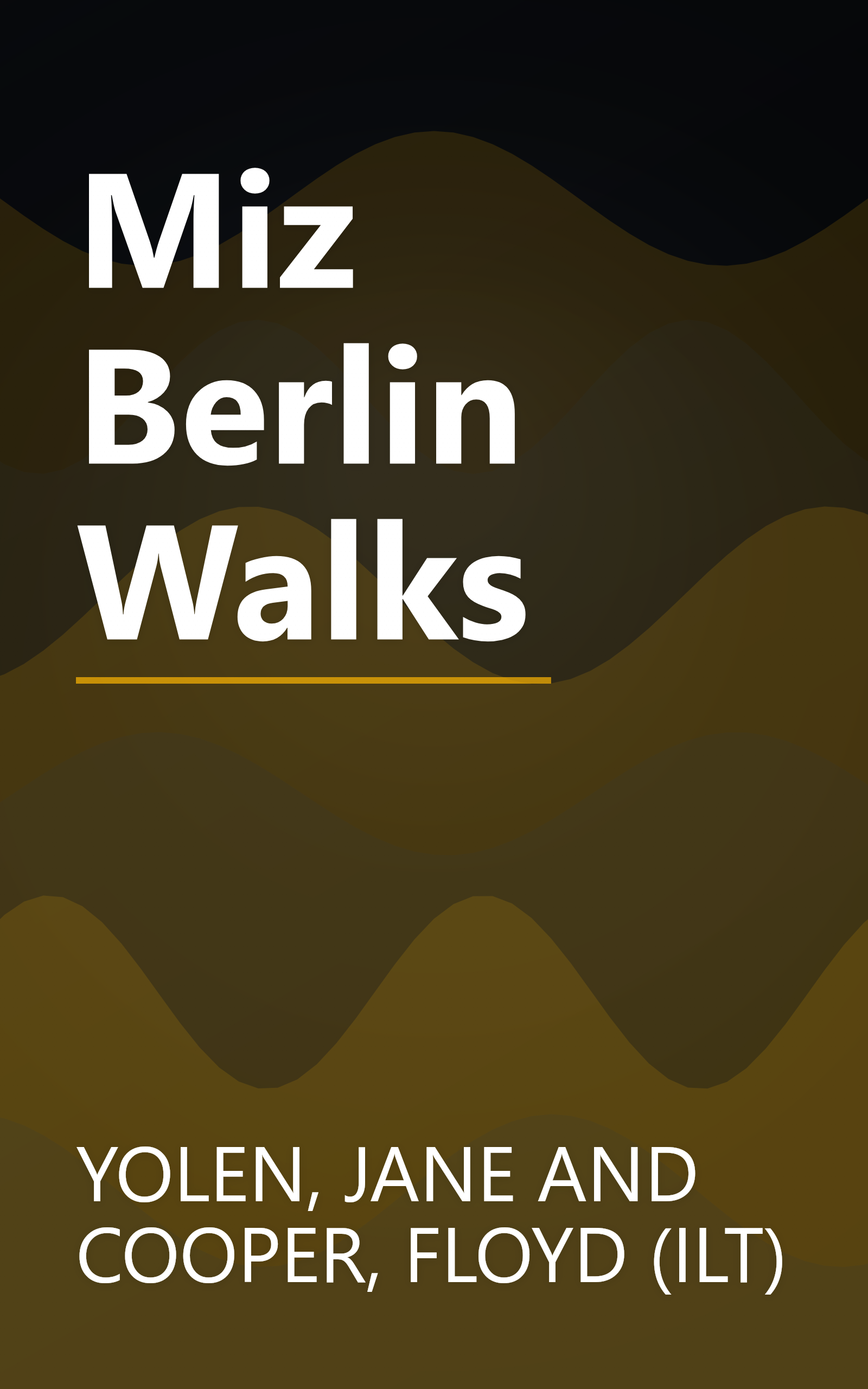 Miz Berlin Walks book cover