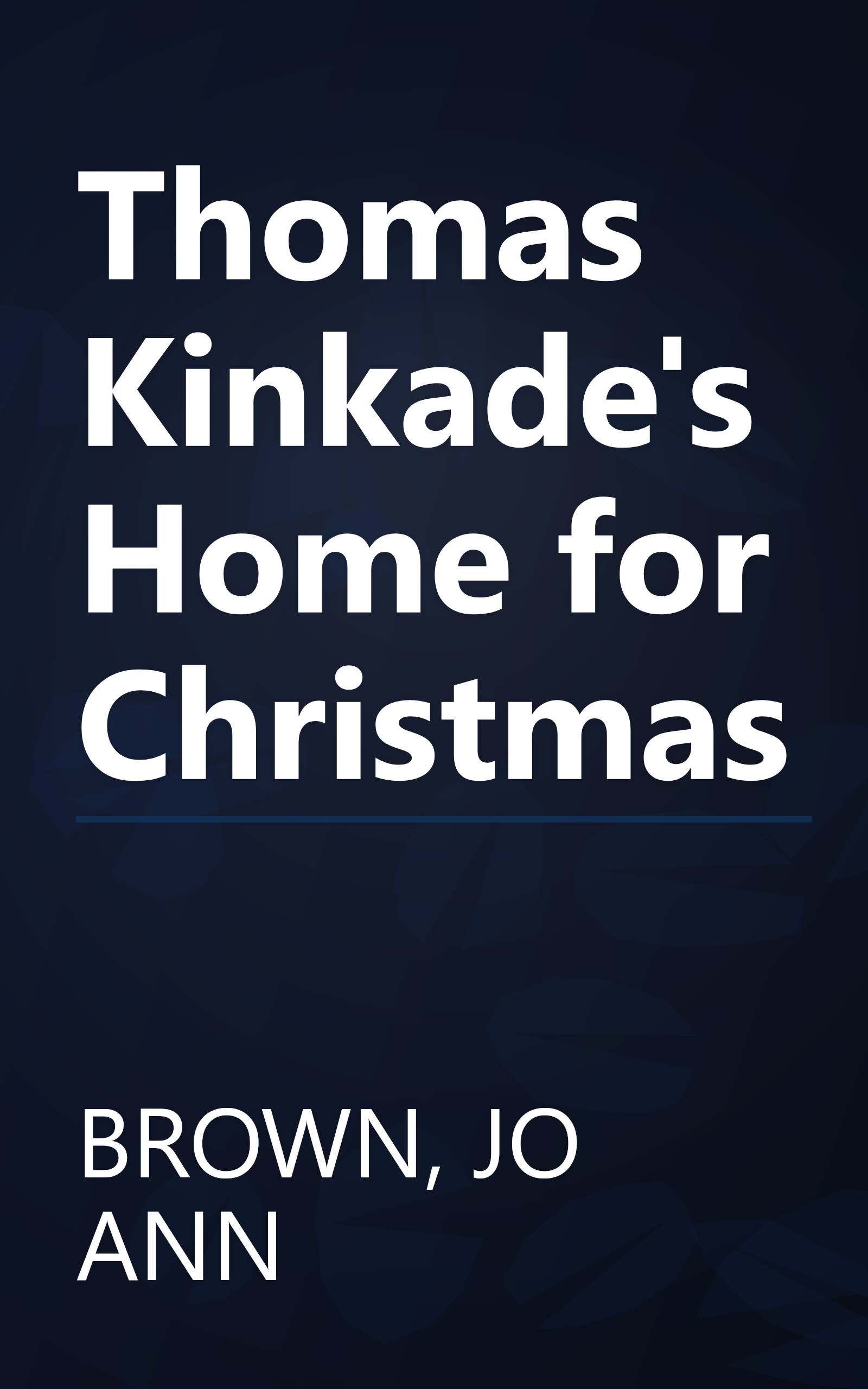 Thomas Kinkade's Home for Christmas book cover