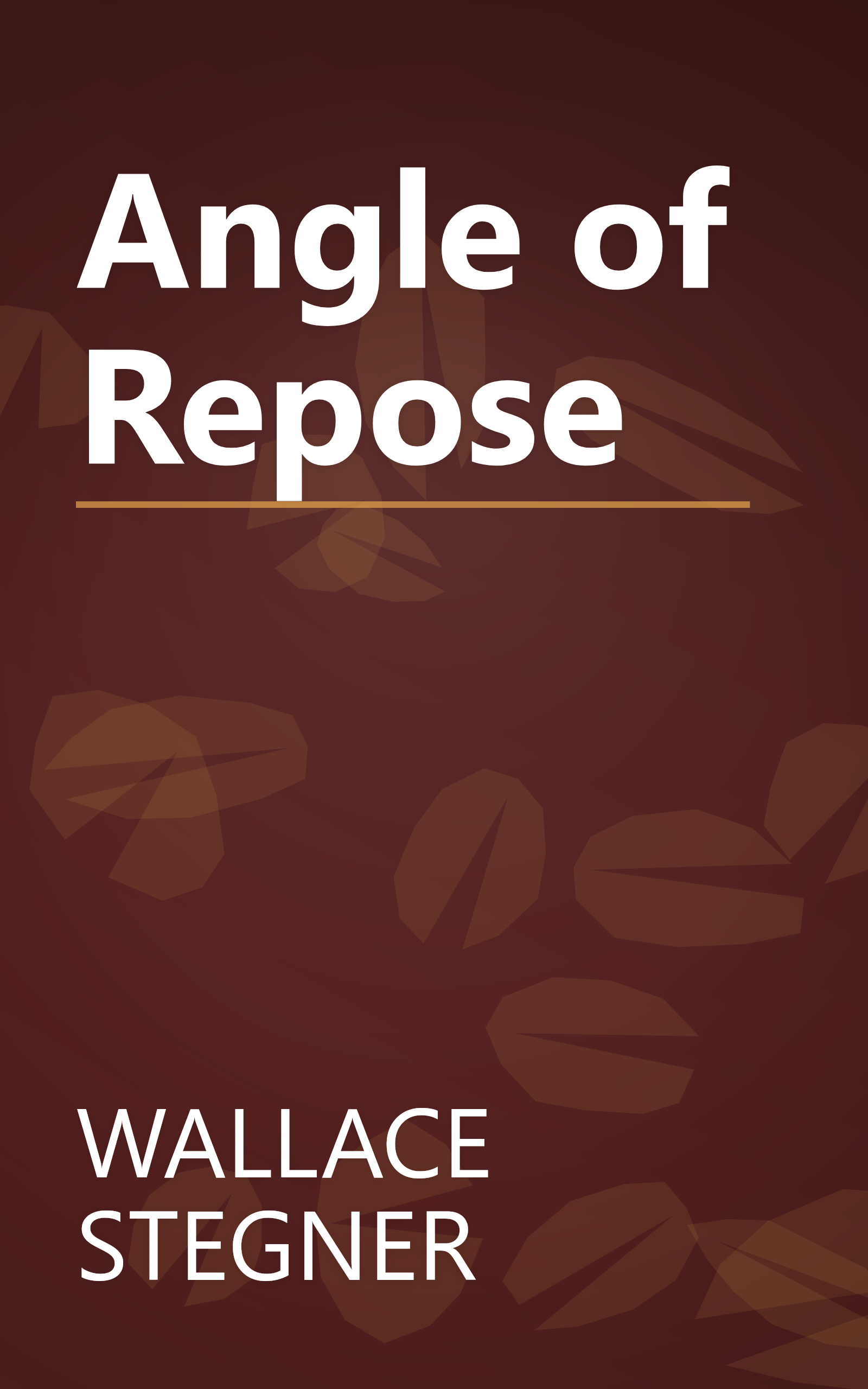 Angle of Repose book cover