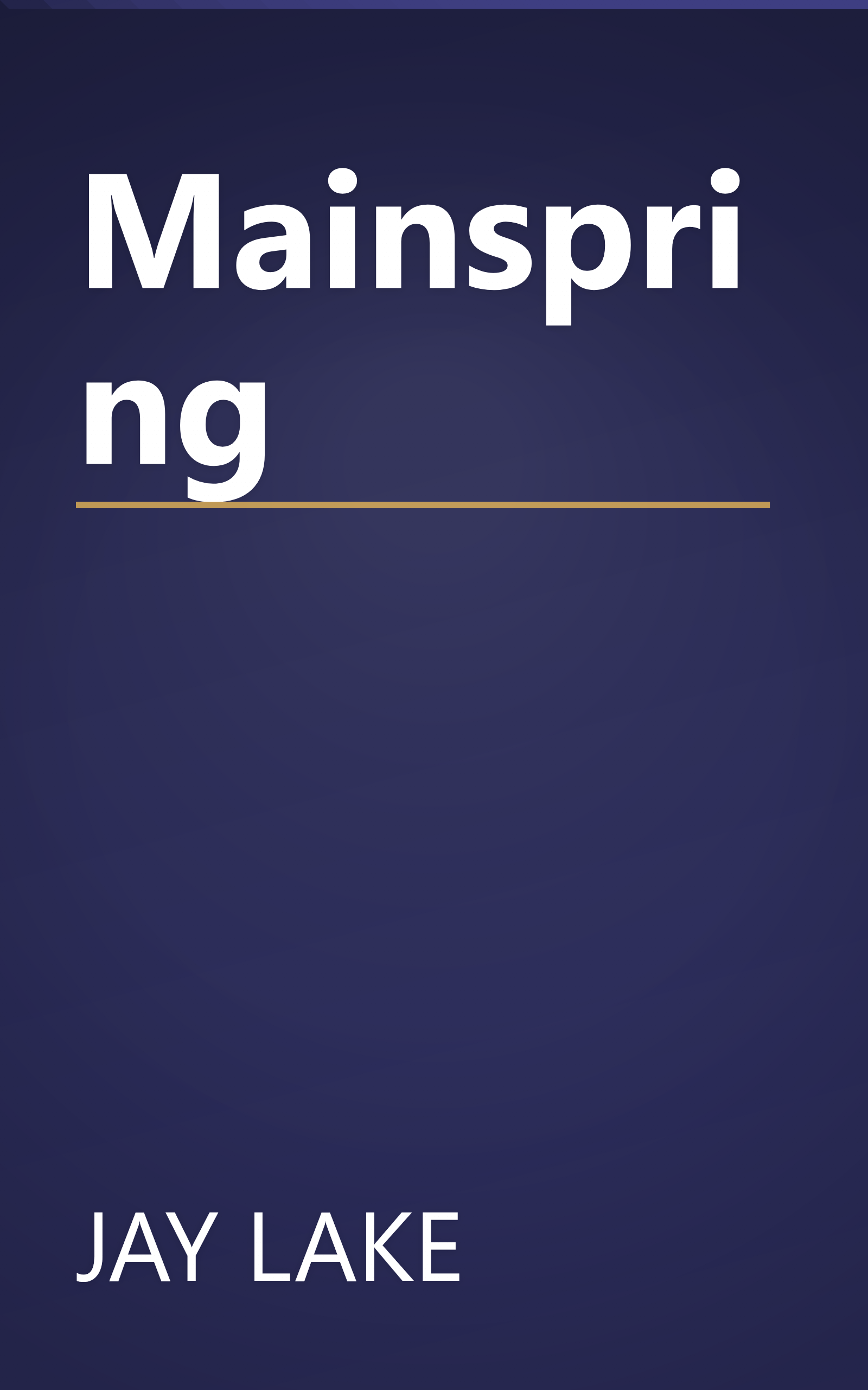 Mainspring book cover