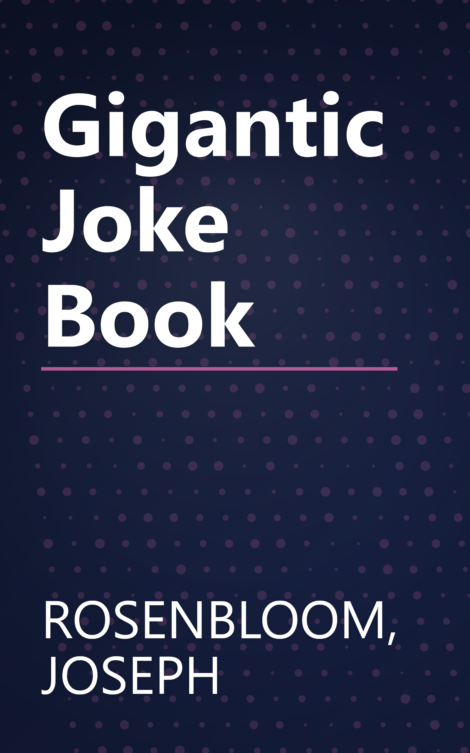 Gigantic Joke Book book cover