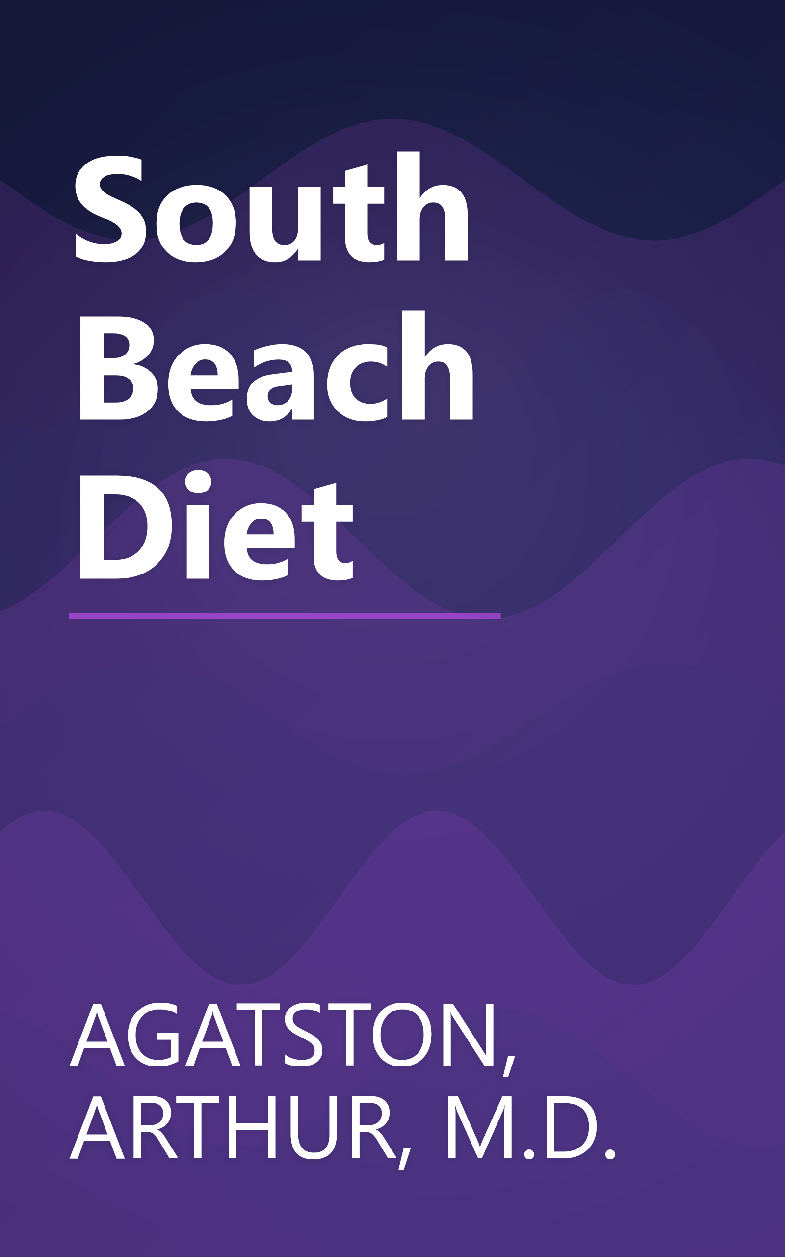 South Beach Diet book cover