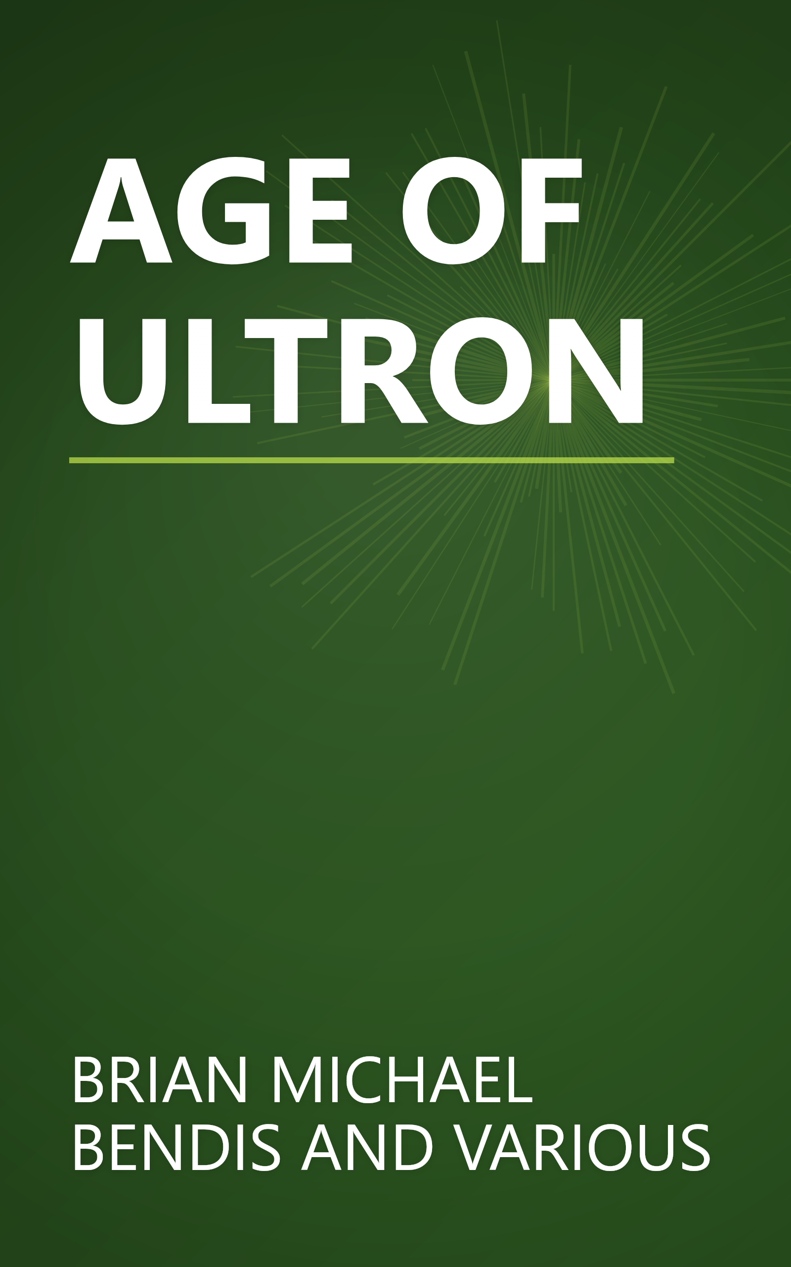 AGE OF ULTRON book cover
