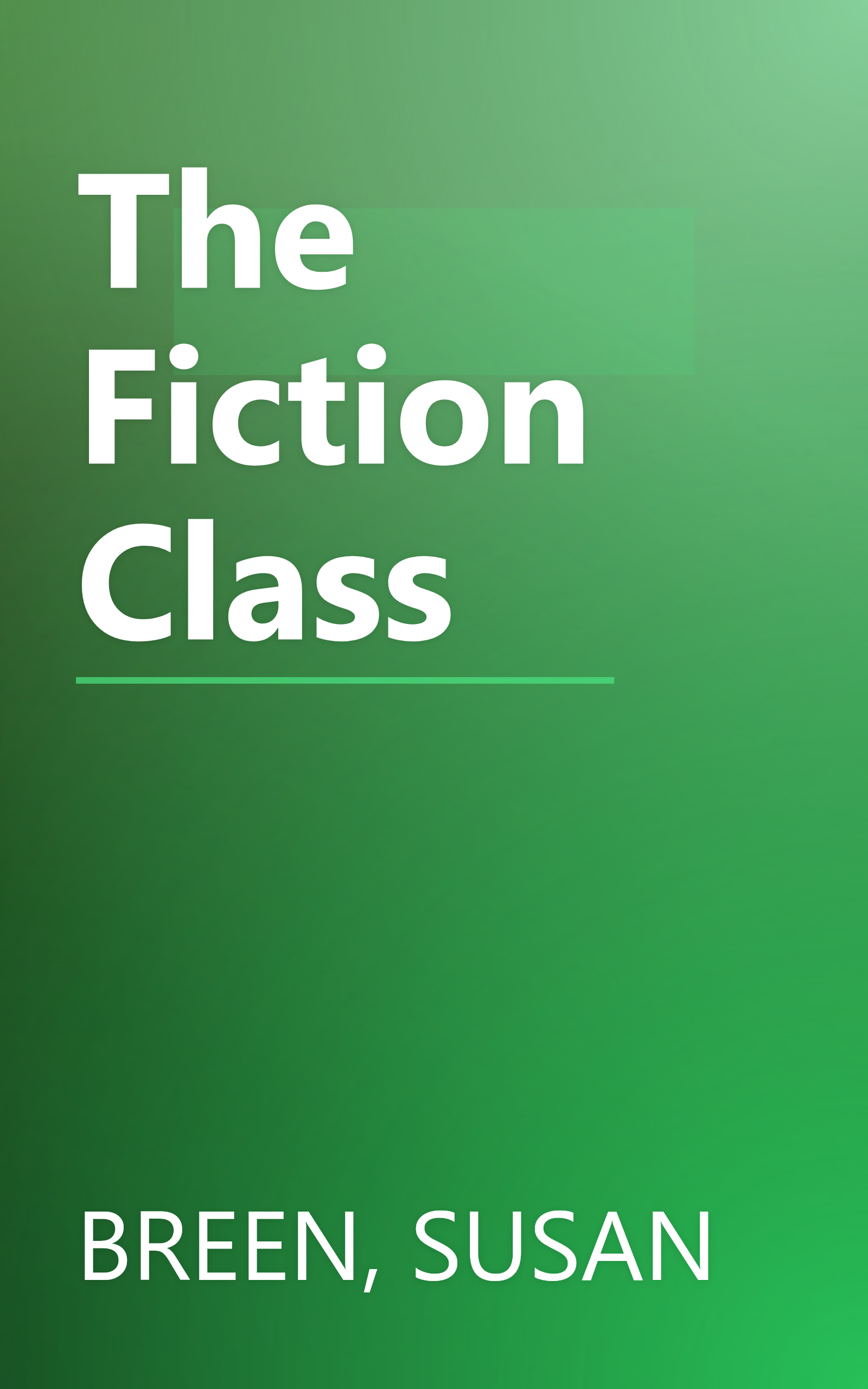 The Fiction Class book cover