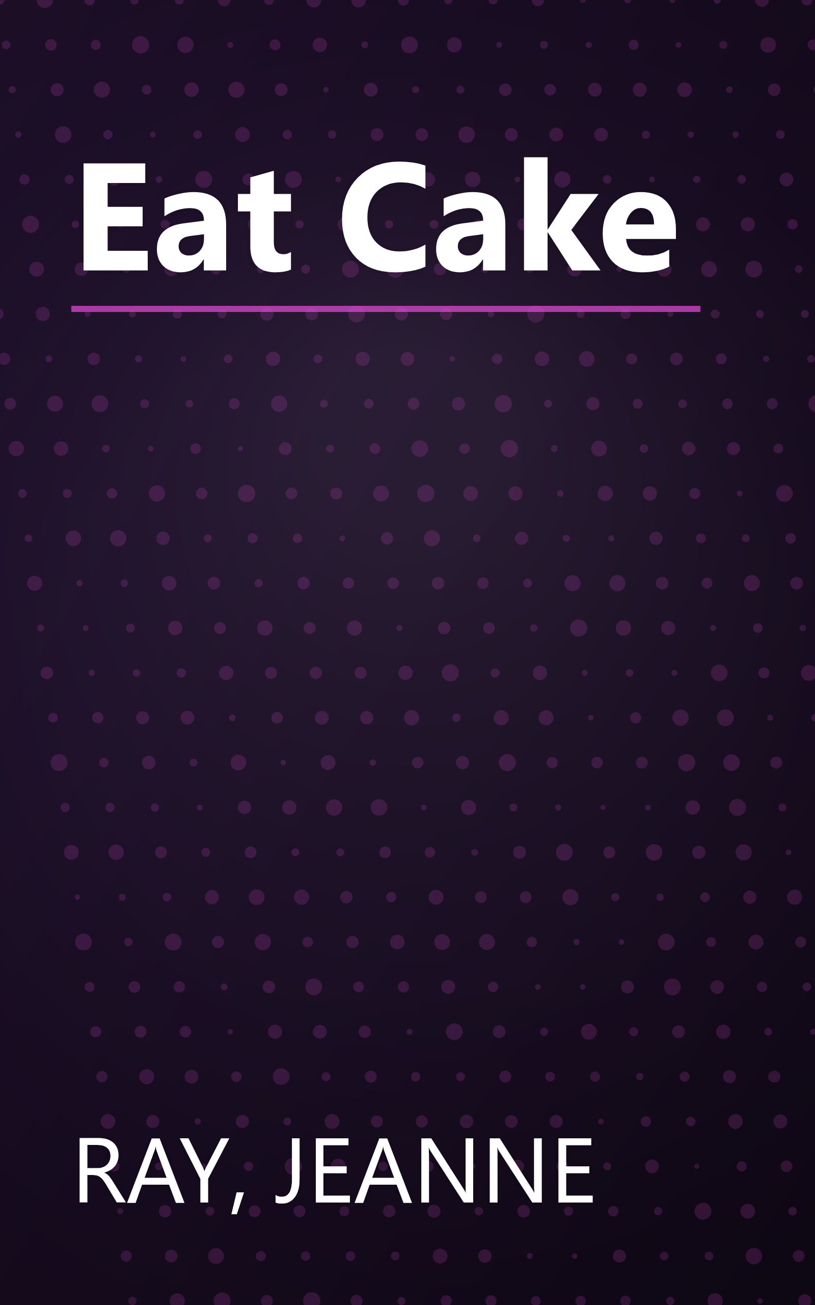 Eat Cake book cover