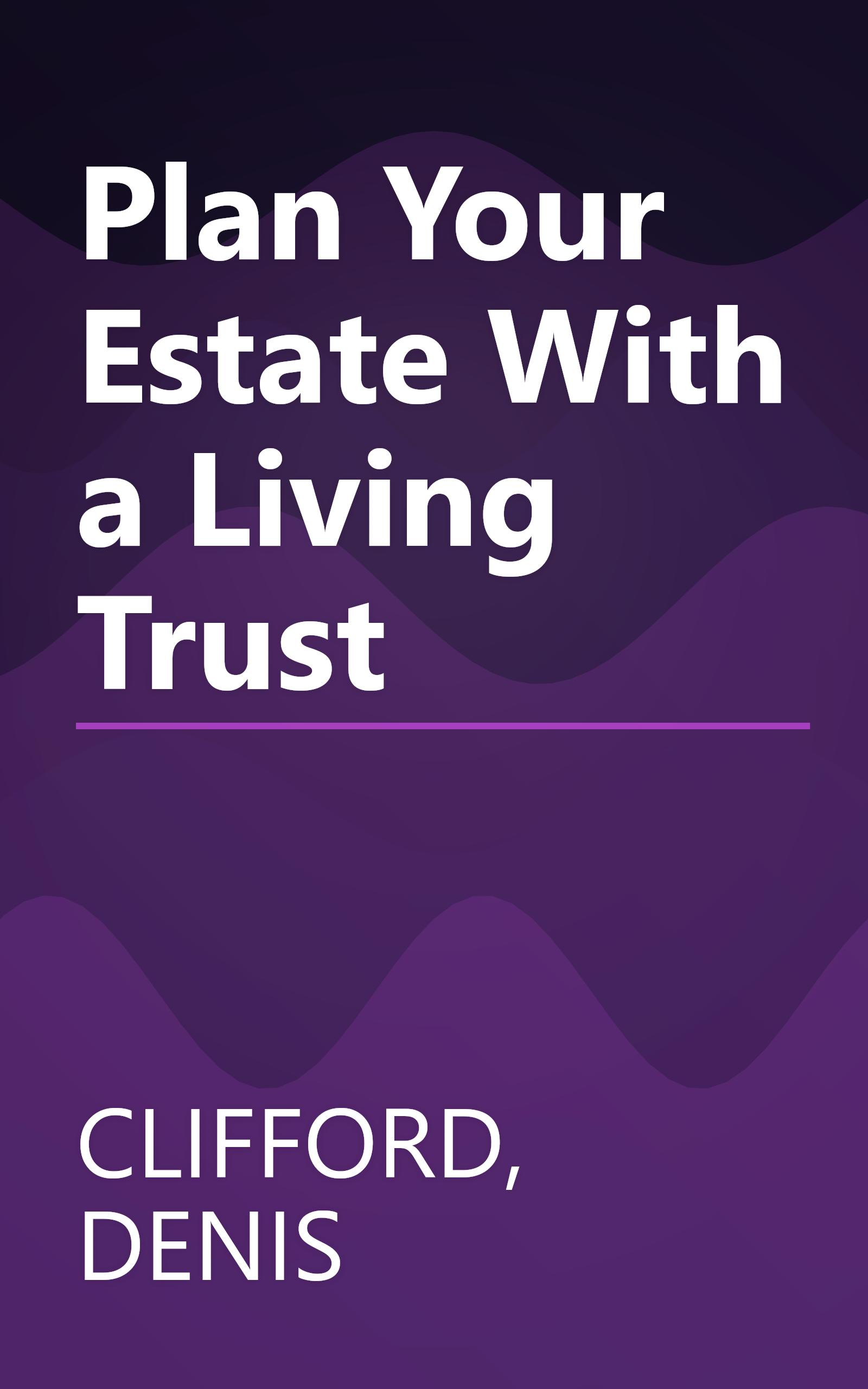 Plan Your Estate With a Living Trust book cover