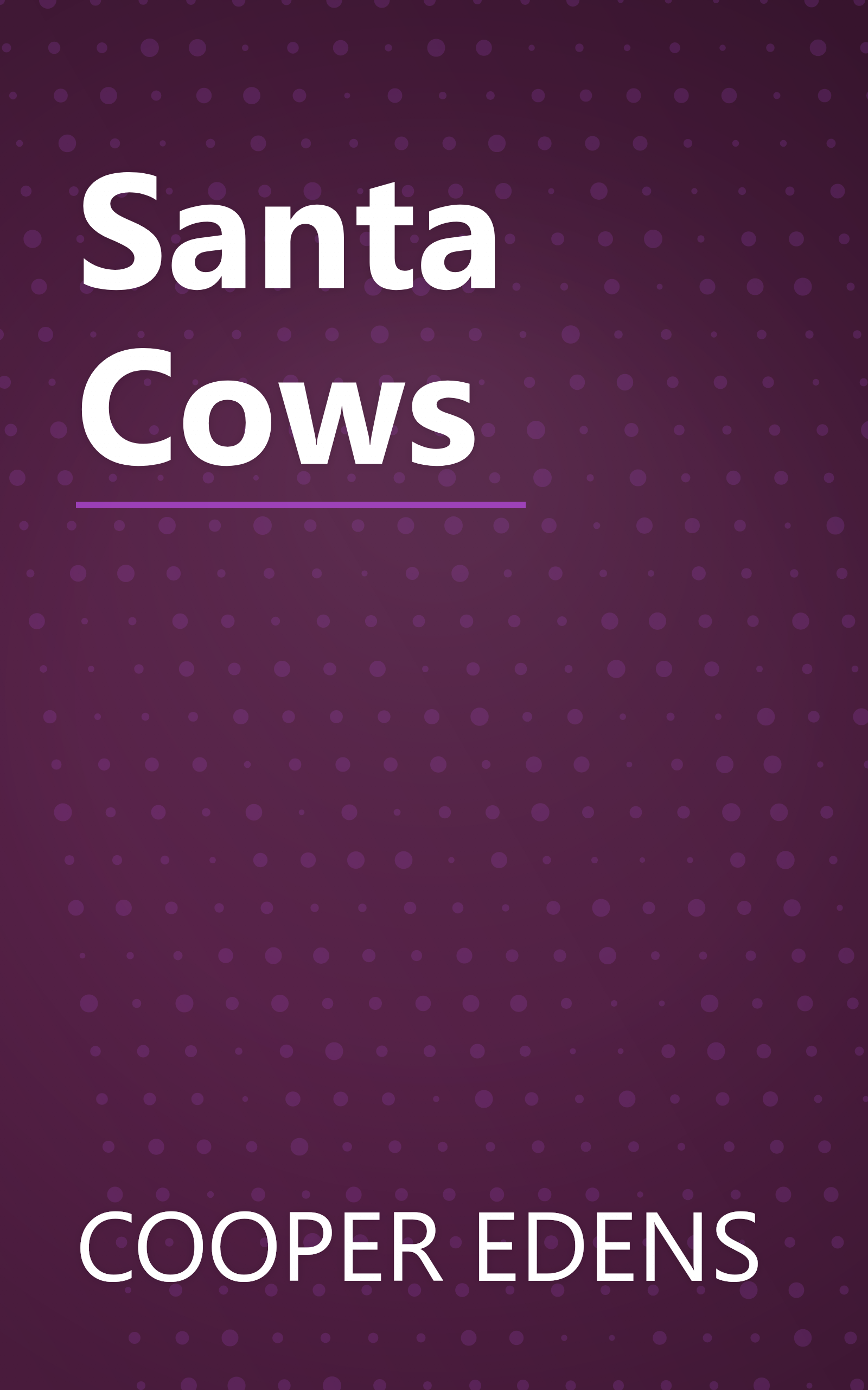 Santa Cows book cover