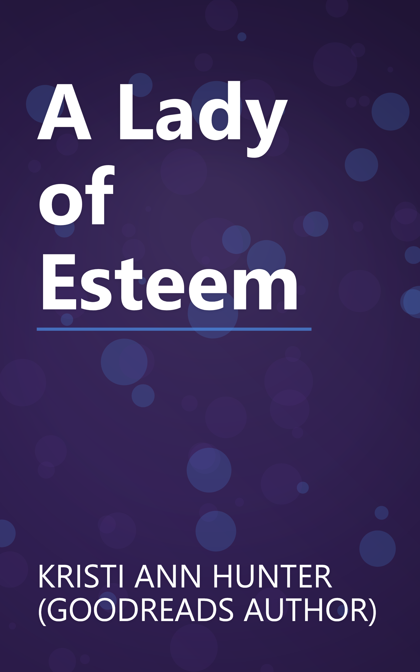 A Lady of Esteem book cover