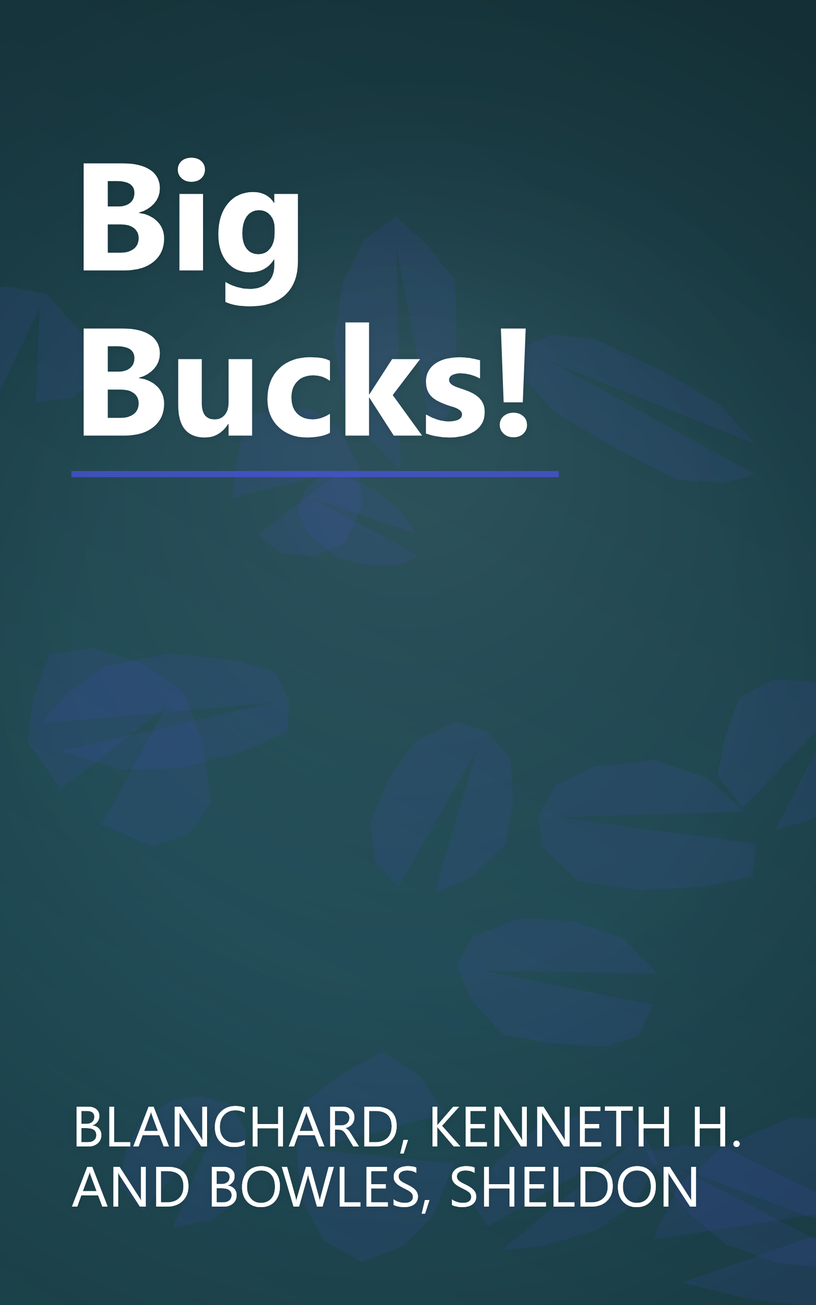 Big Bucks! book cover