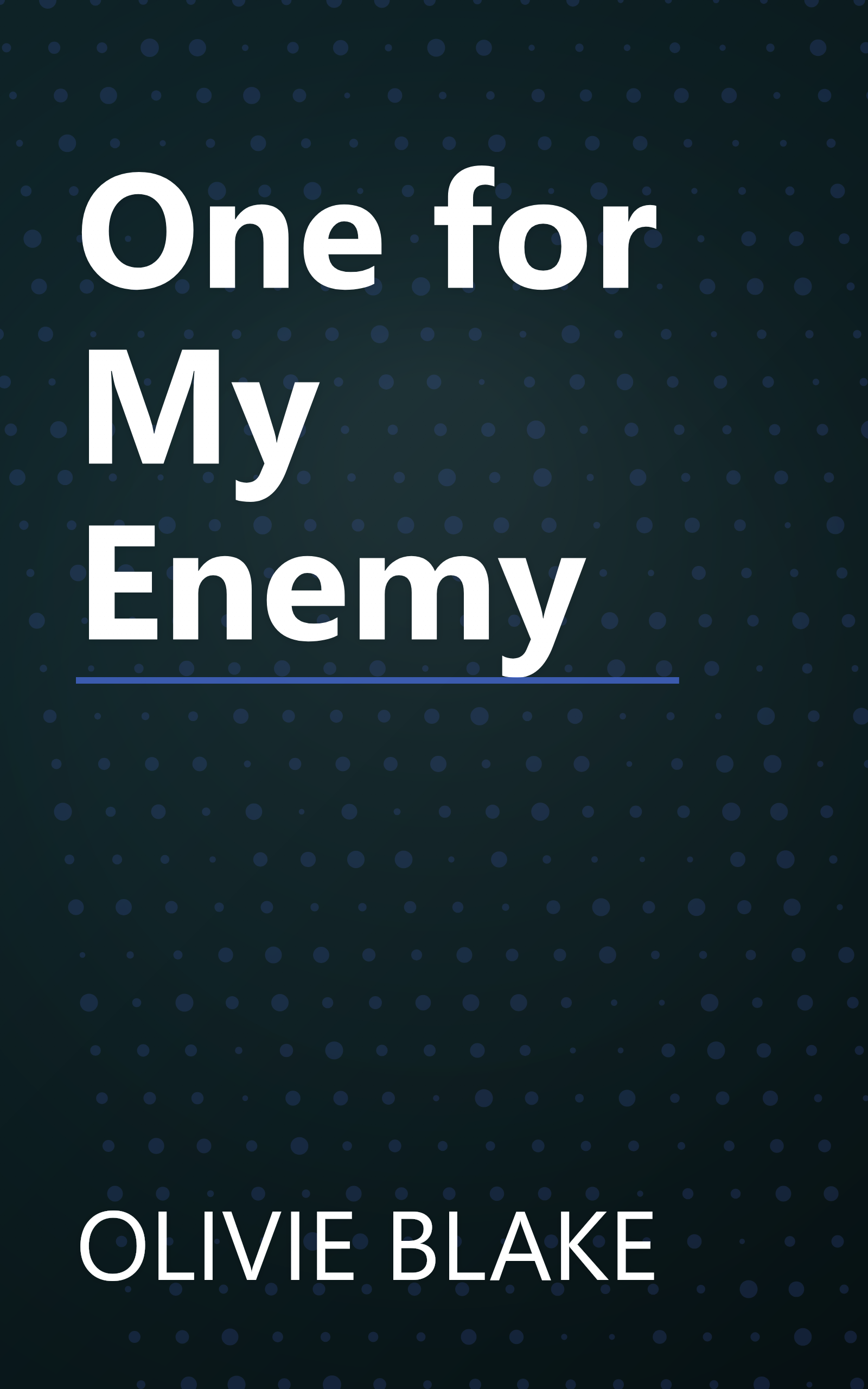 One for My Enemy book cover