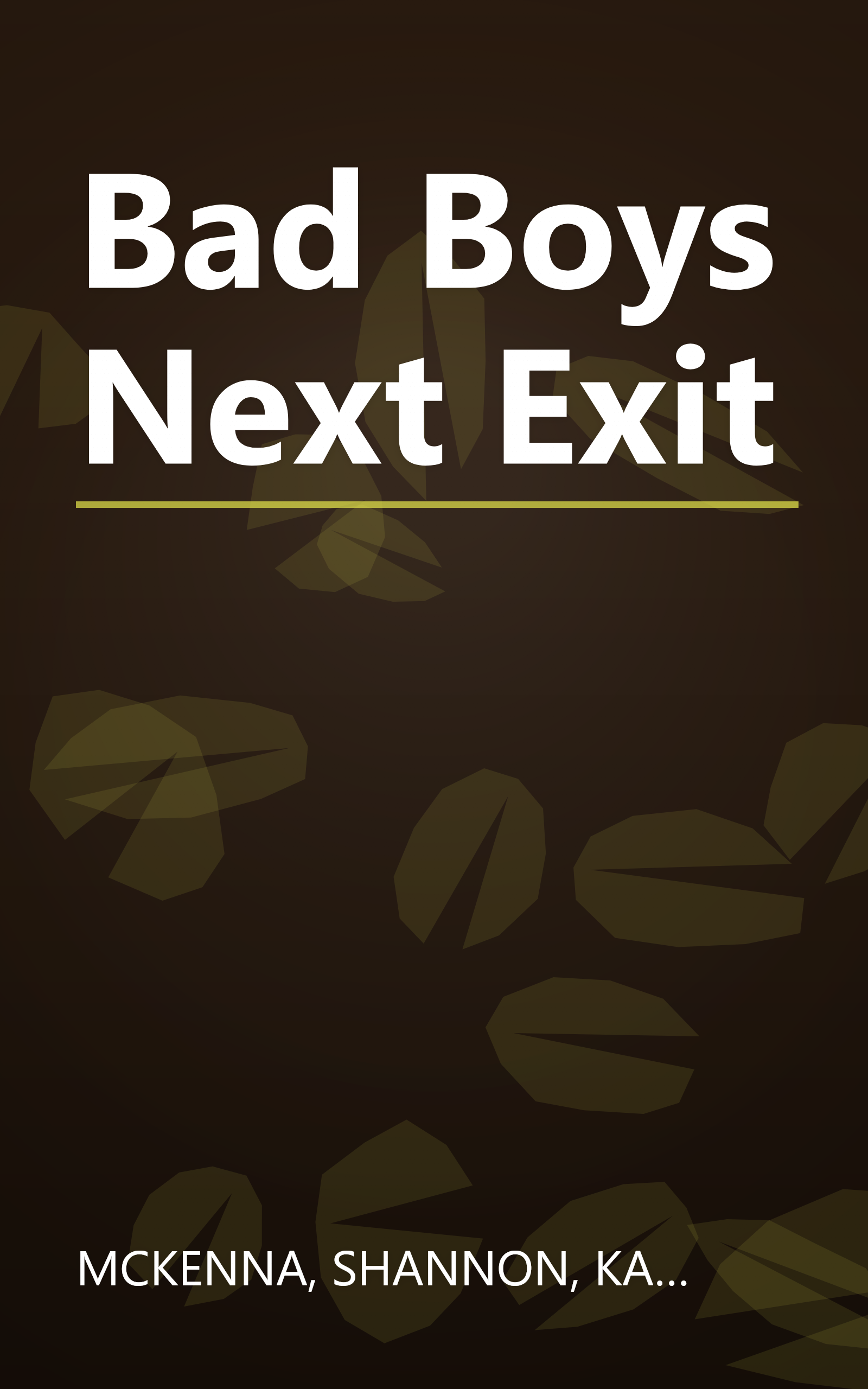 Bad Boys Next Exit book cover