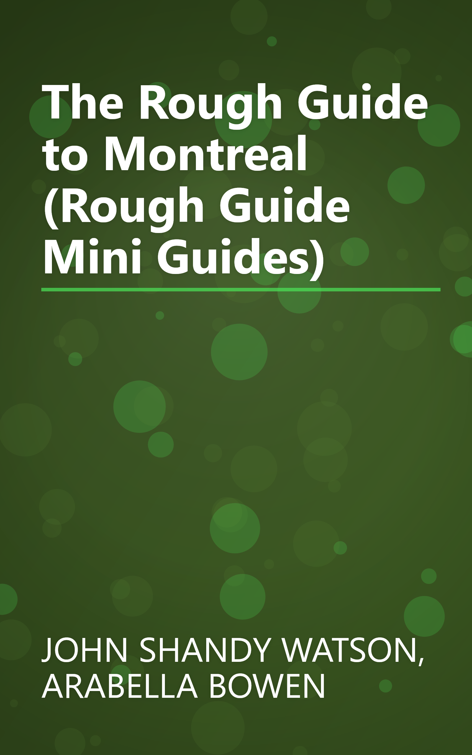 The Rough Guide to Montreal (Rough Guide Mini Guides) book cover