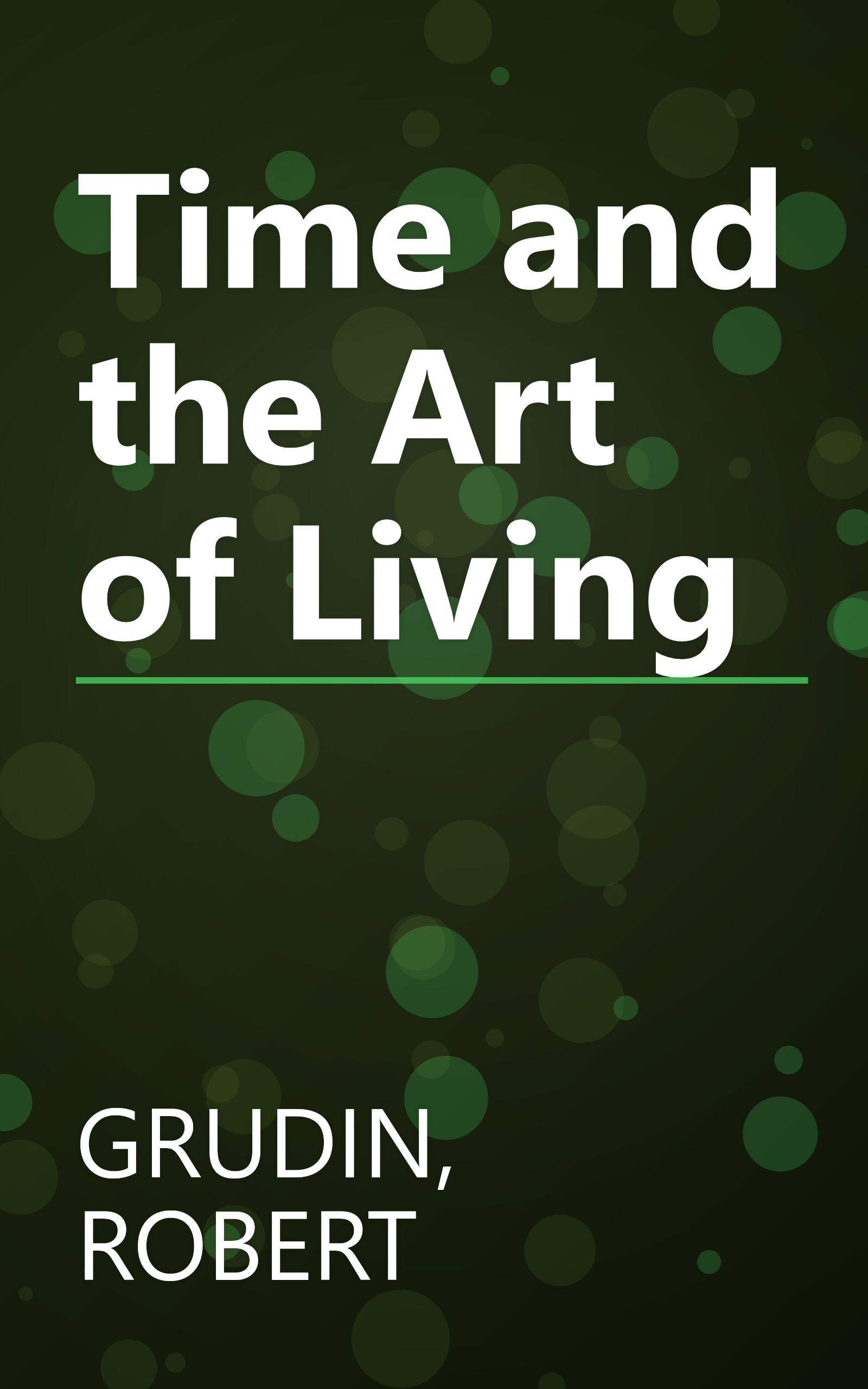 Time and the Art of Living book cover