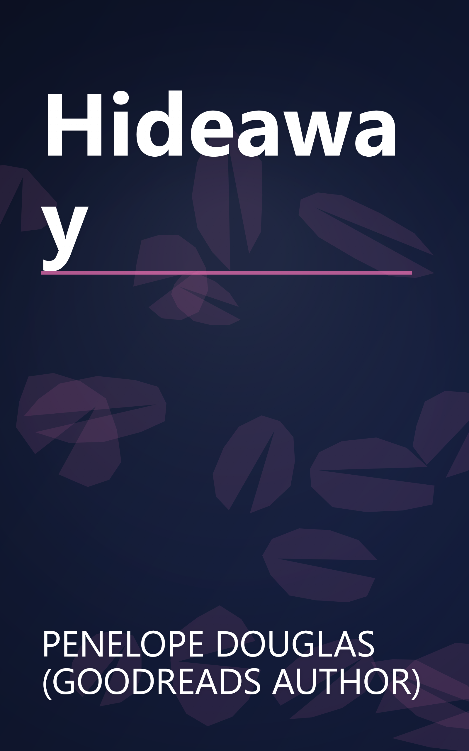 Hideaway book cover