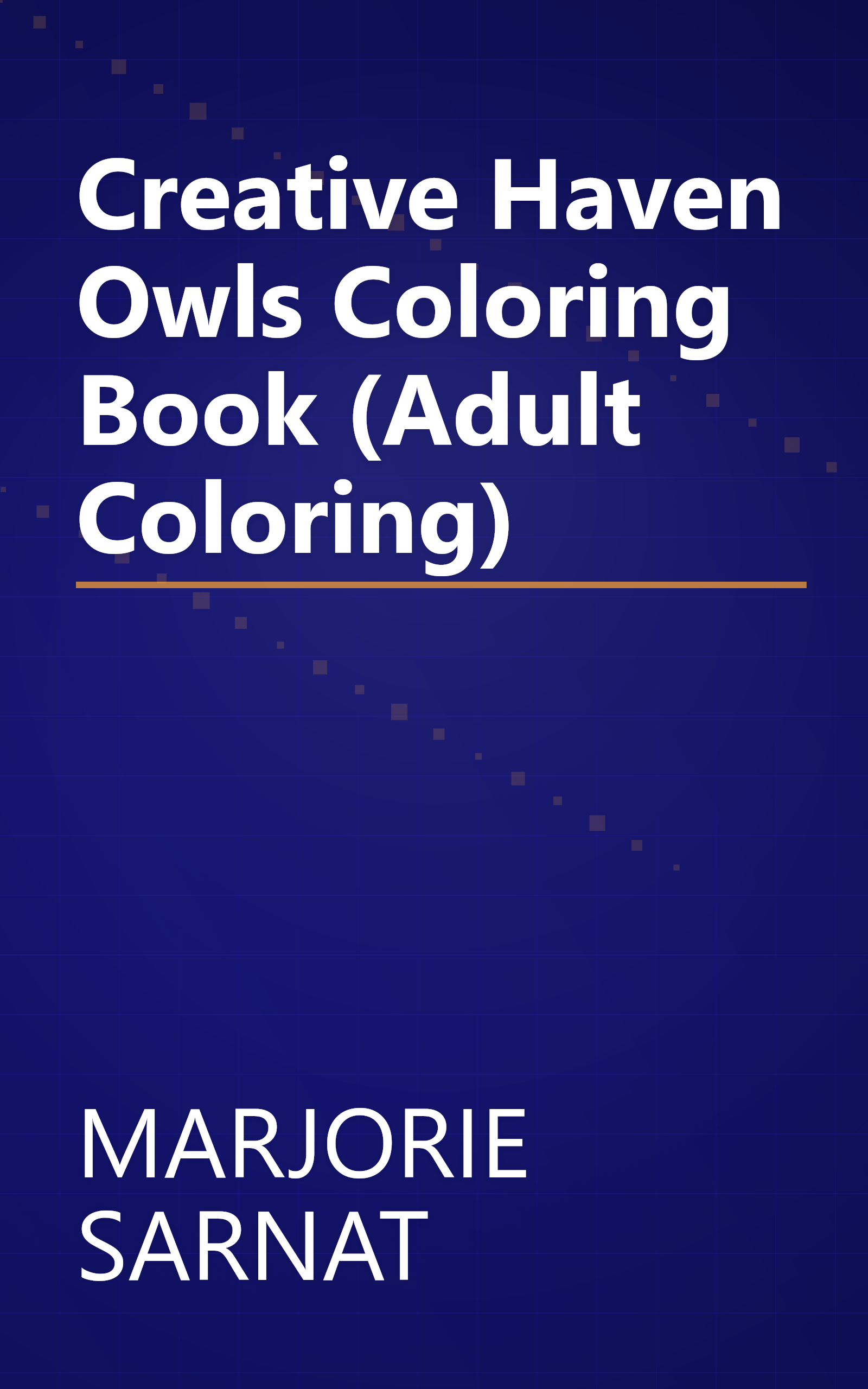 Creative Haven Owls Coloring Book (Adult Coloring) book cover