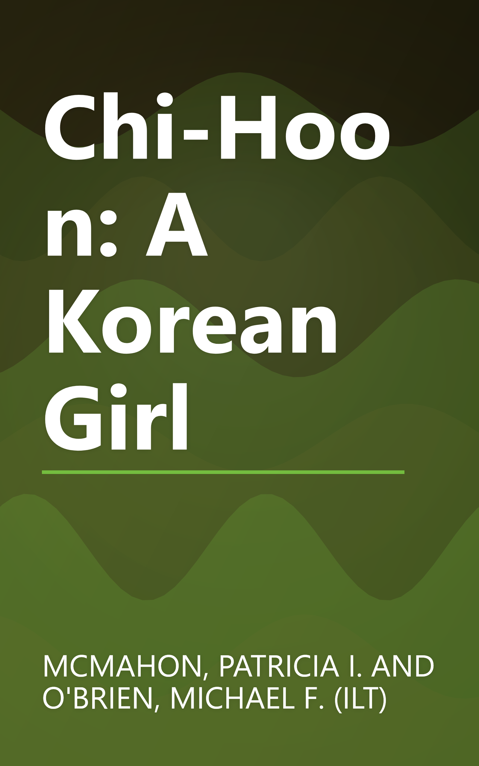 Chi-Hoon: A Korean Girl book cover