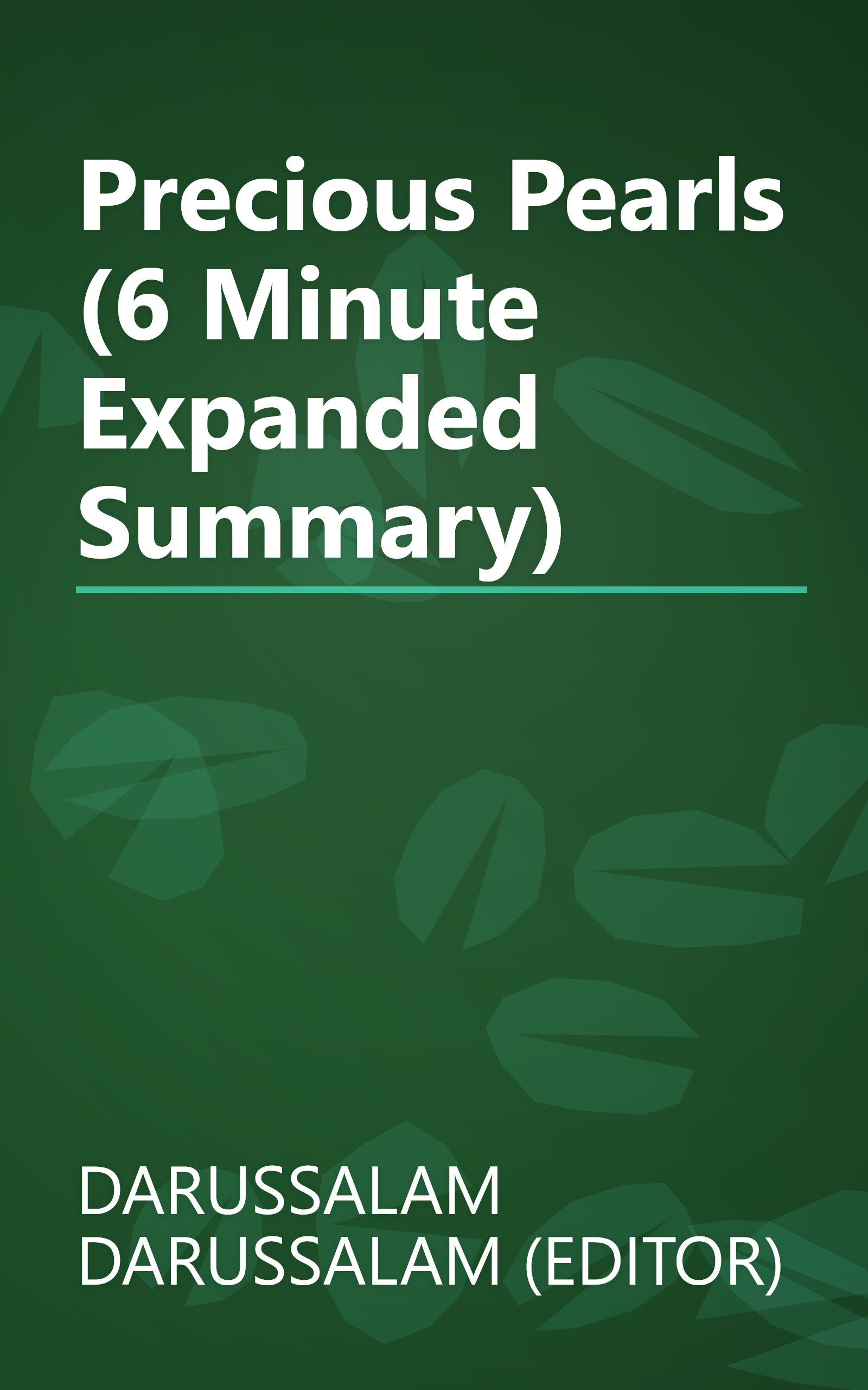 Precious Pearls (6 Minute   Expanded Summary) book cover