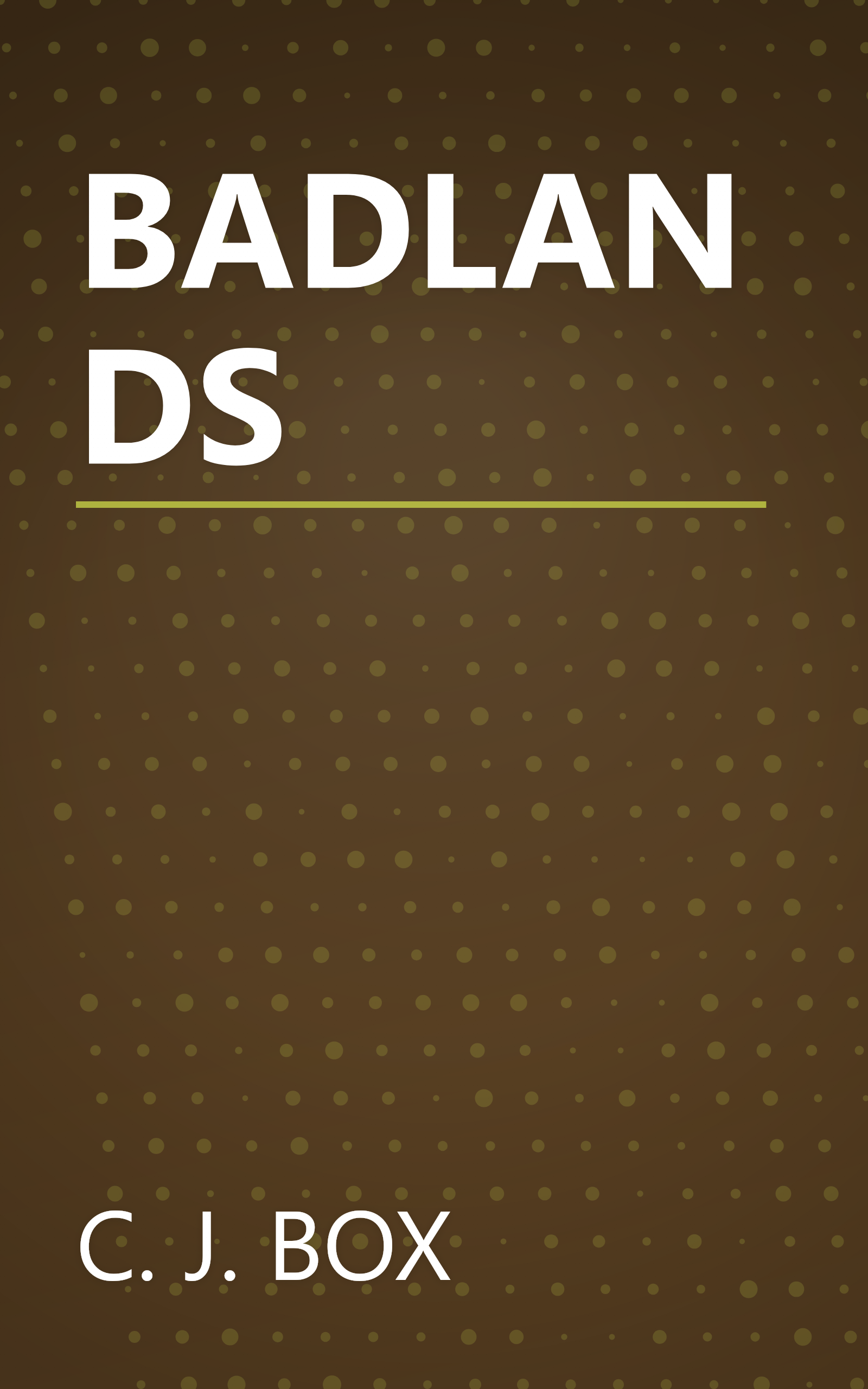 BADLANDS book cover