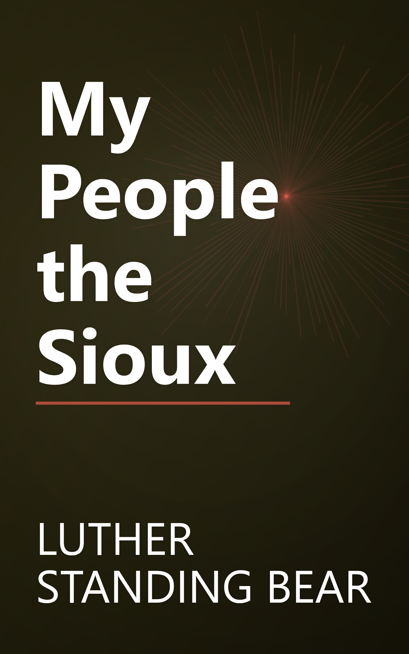 My People the Sioux book cover