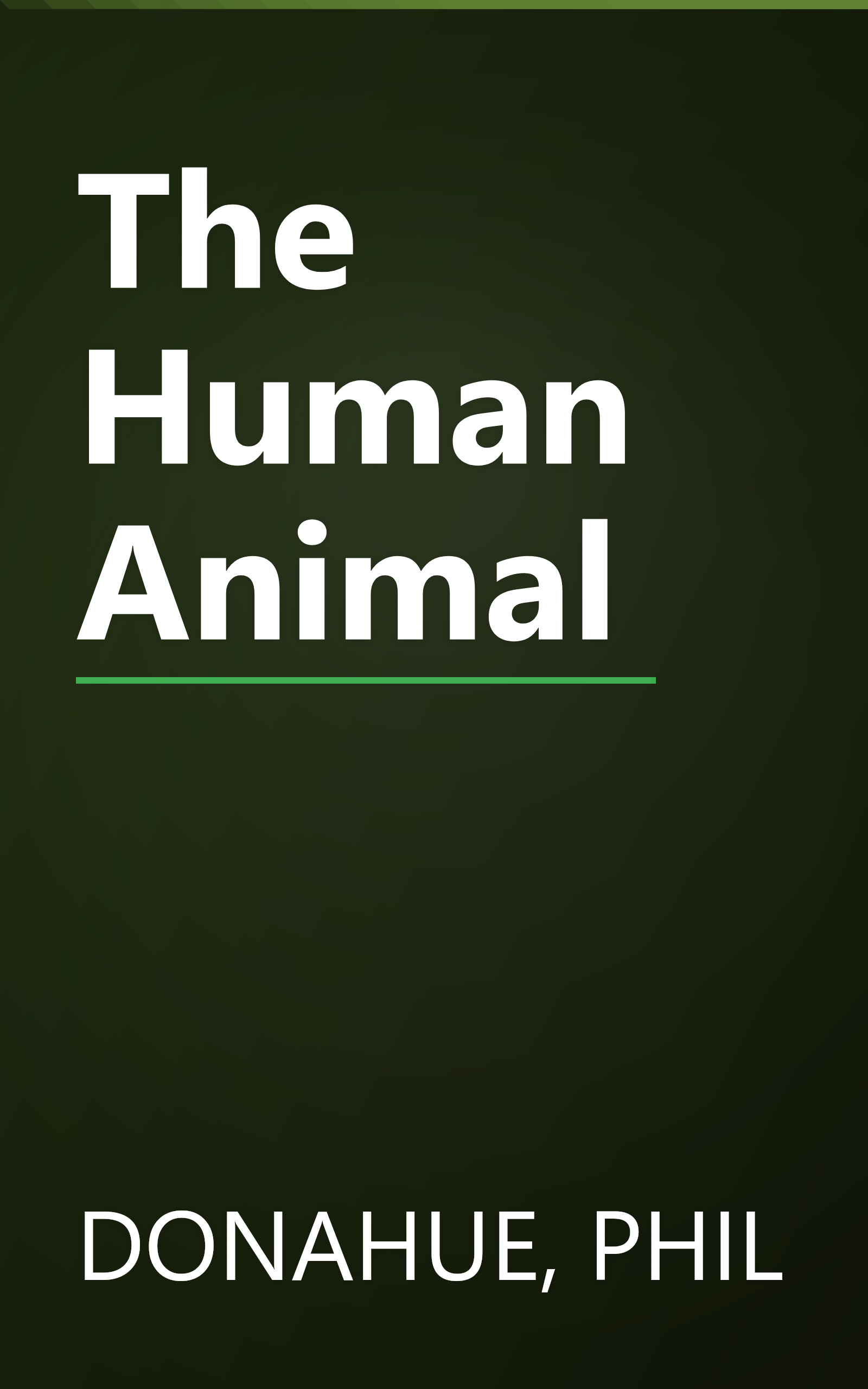 The Human Animal book cover