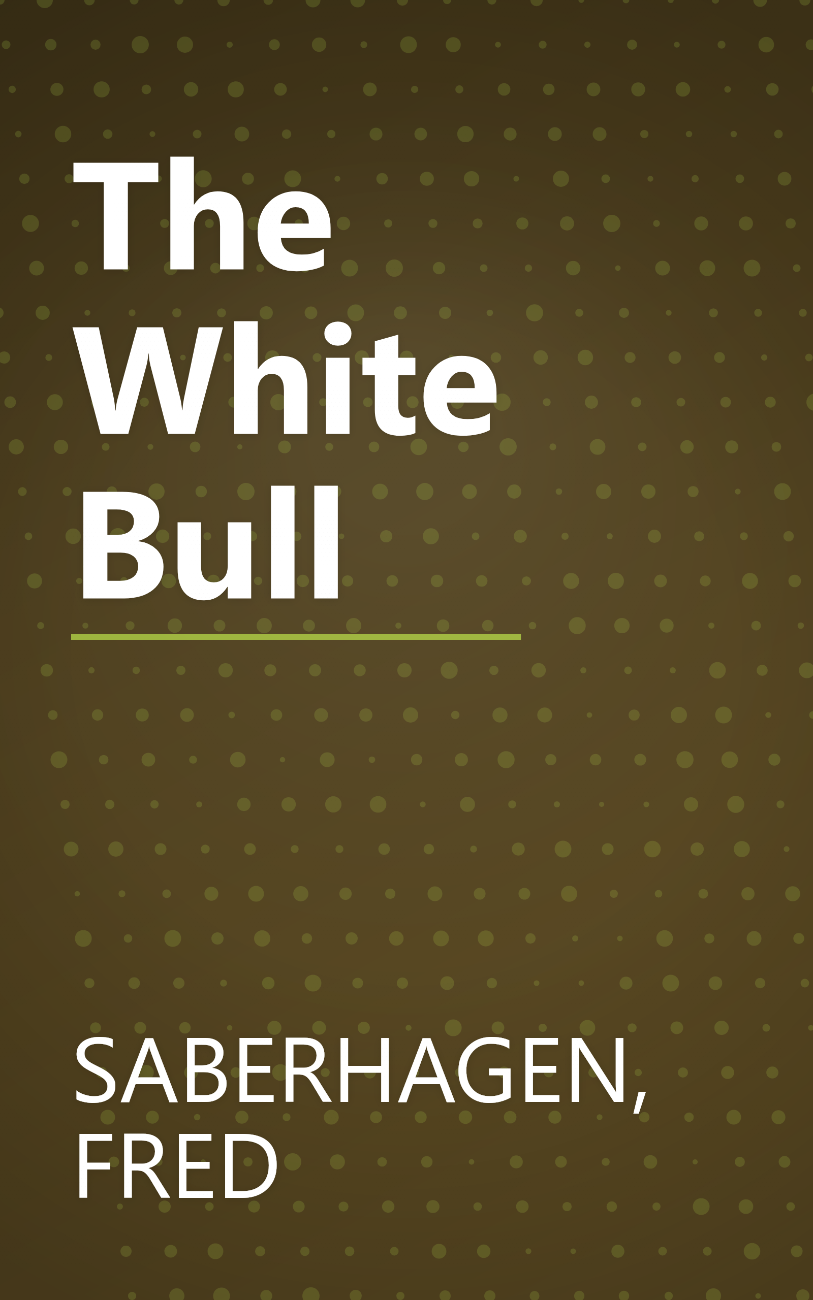 The White Bull book cover