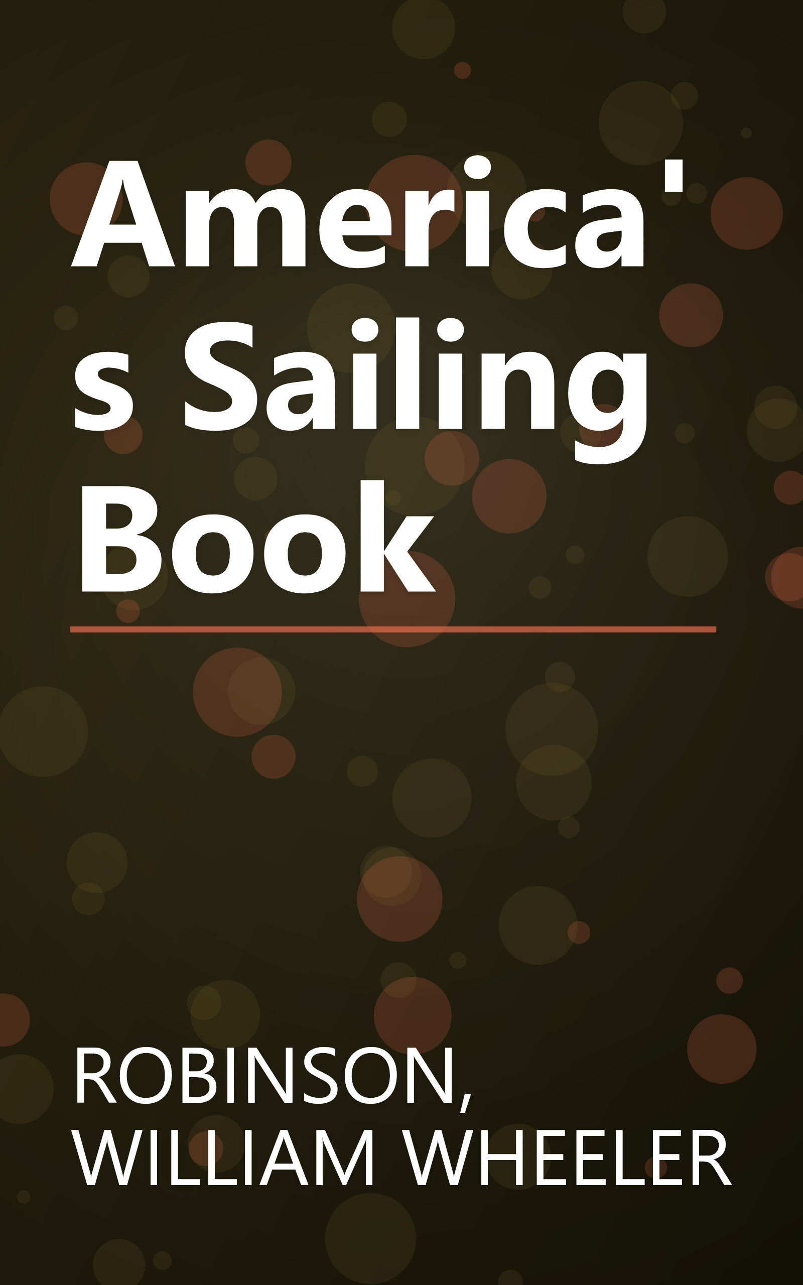 America's Sailing Book book cover