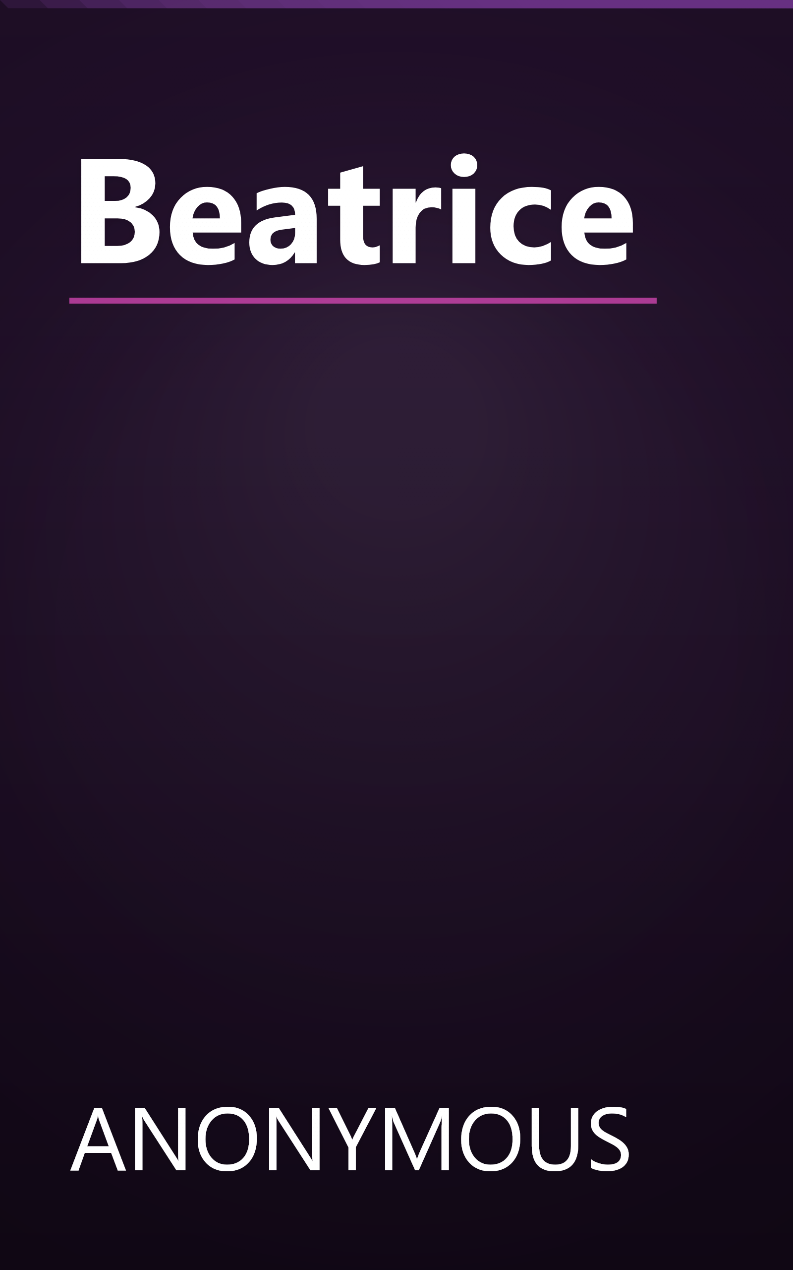 Beatrice book cover