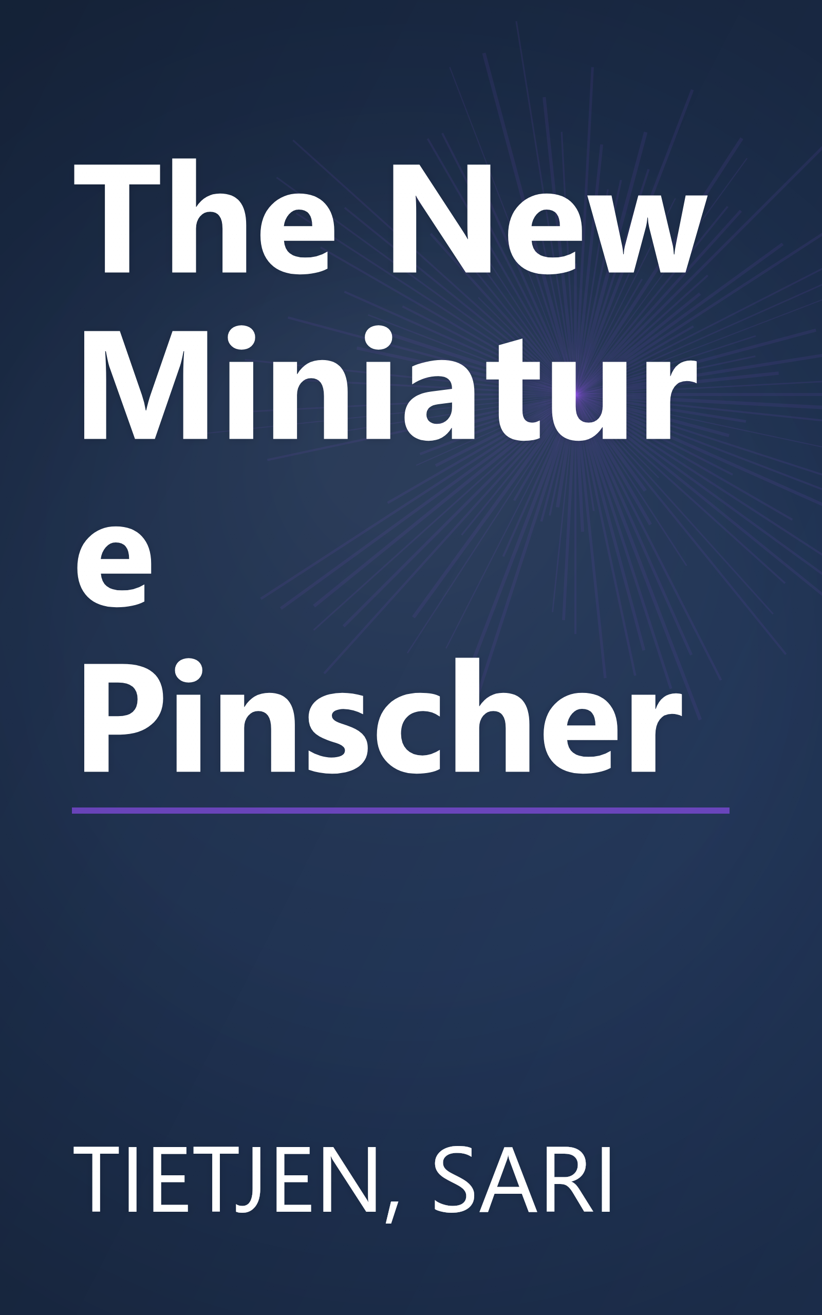 The New Miniature Pinscher book cover