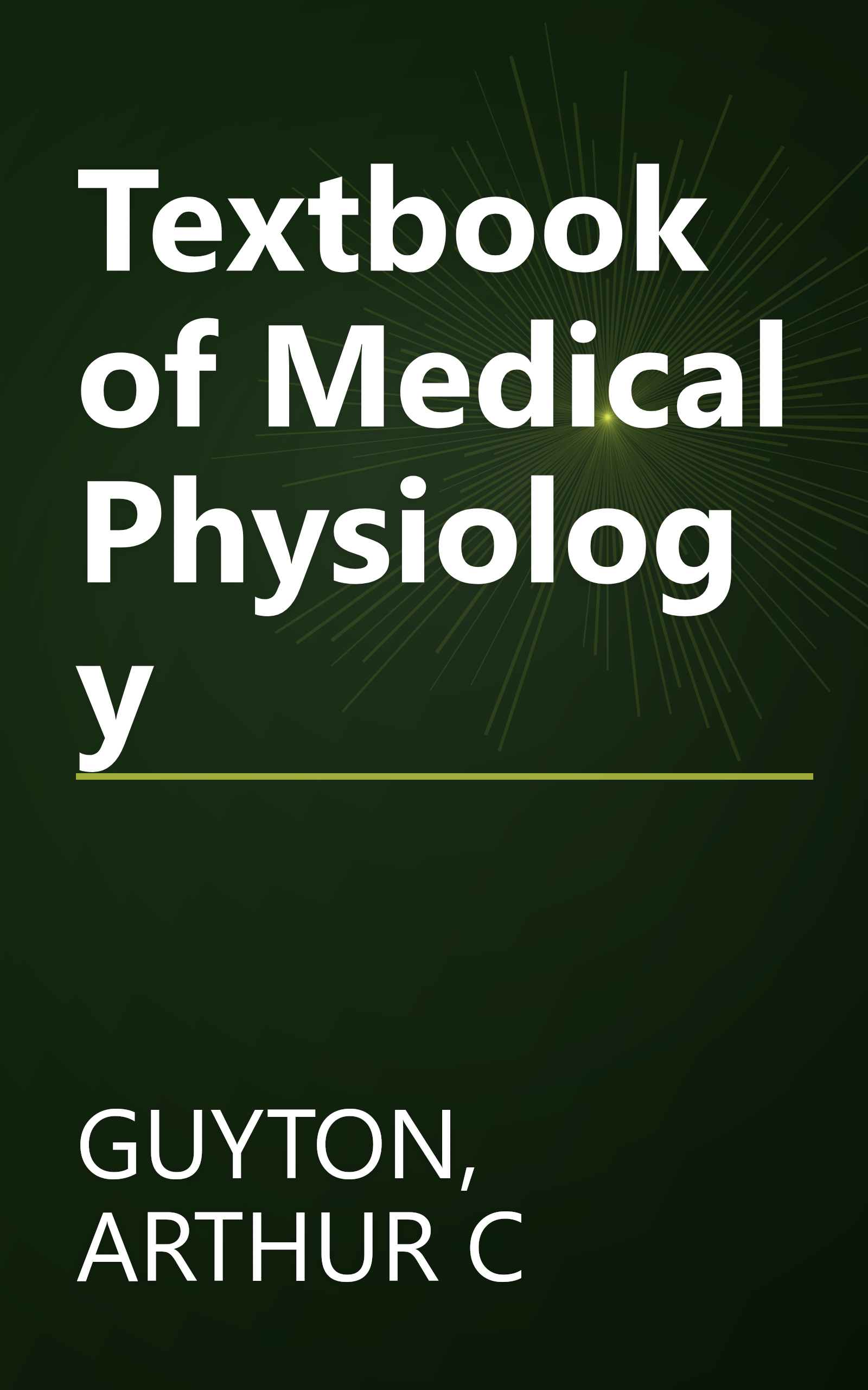 Textbook of Medical Physiology book cover