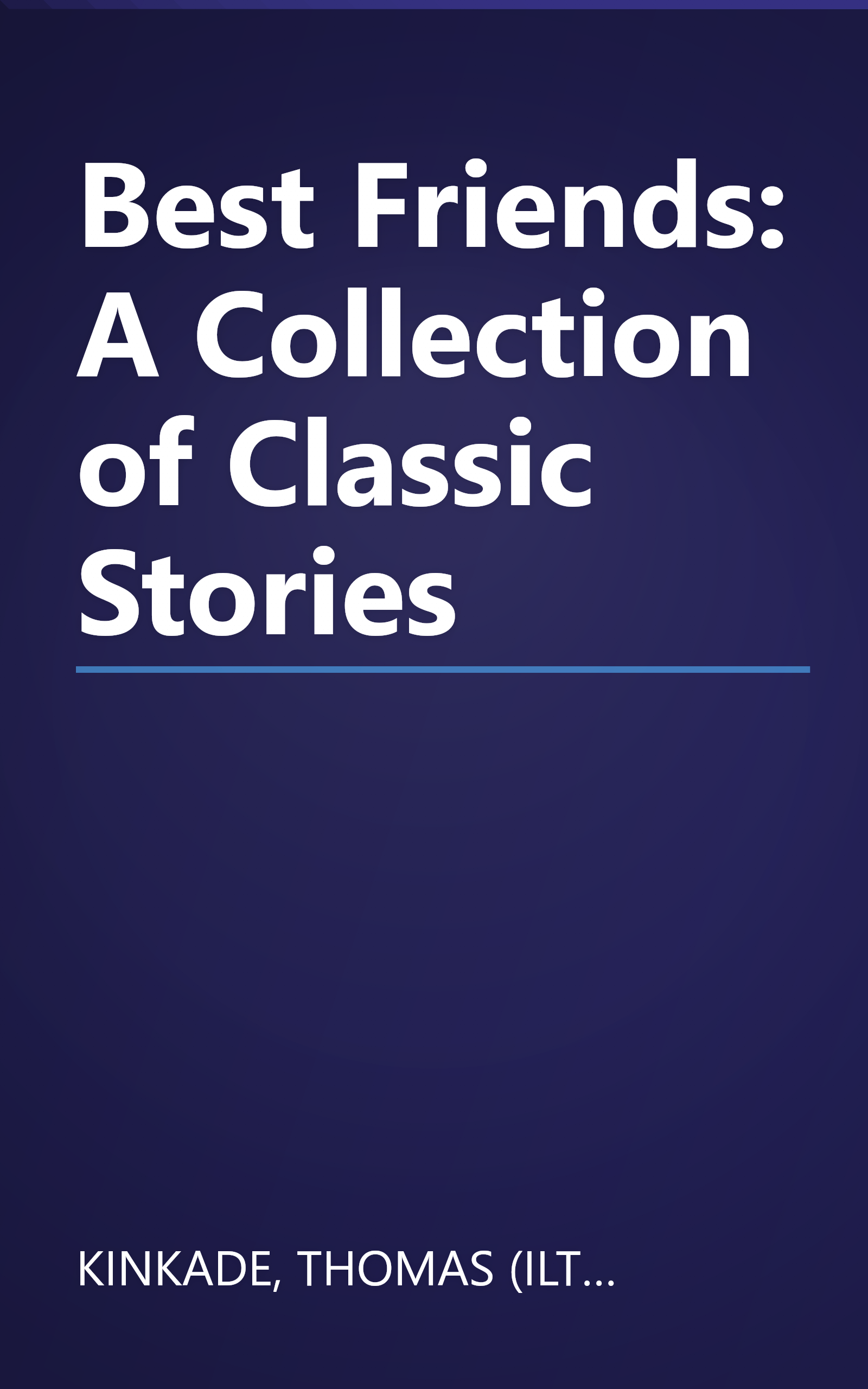Best Friends: A Collection of Classic Stories book cover