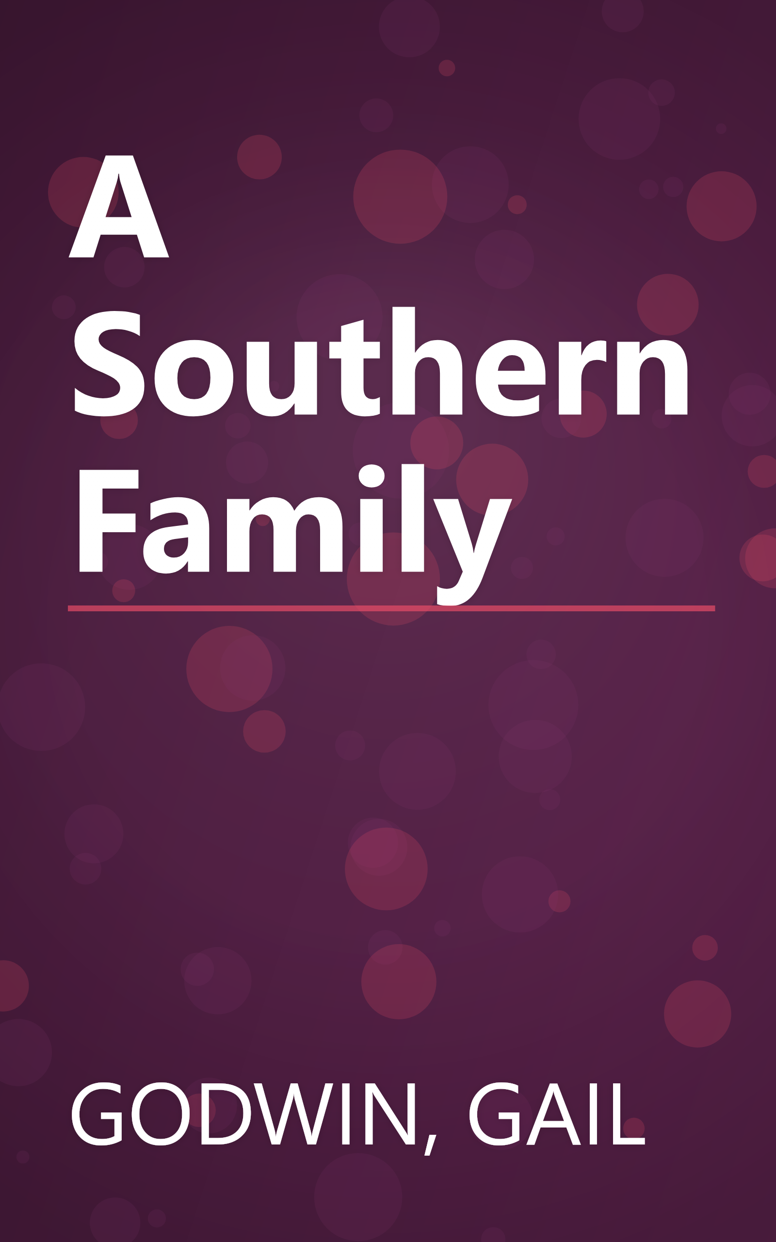 A Southern Family book cover