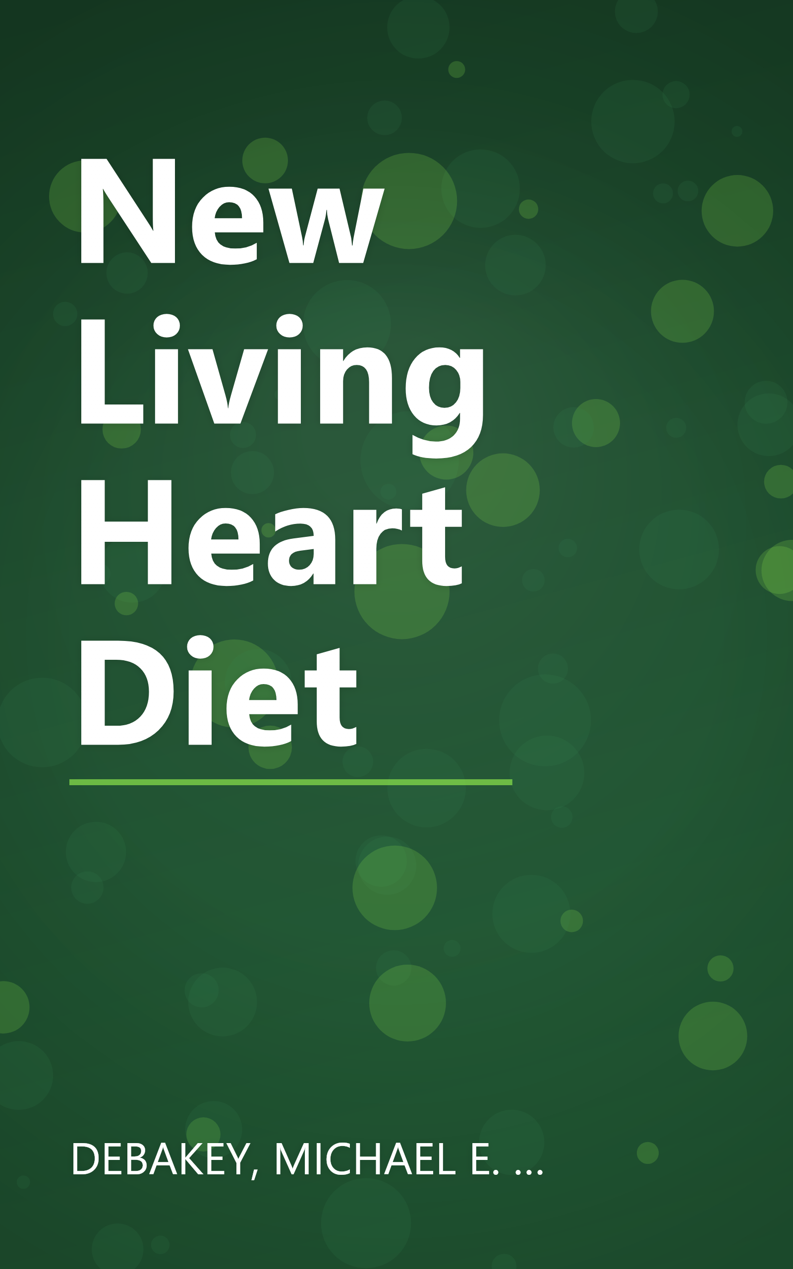 New Living Heart Diet book cover