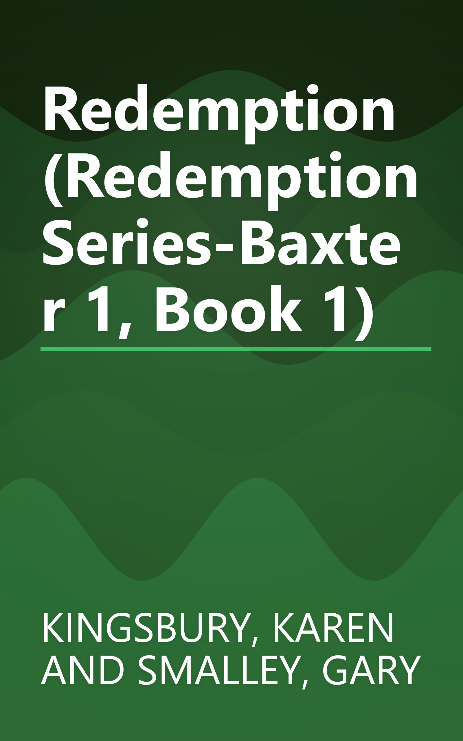 Redemption (Redemption Series-Baxter 1, Book 1) book cover