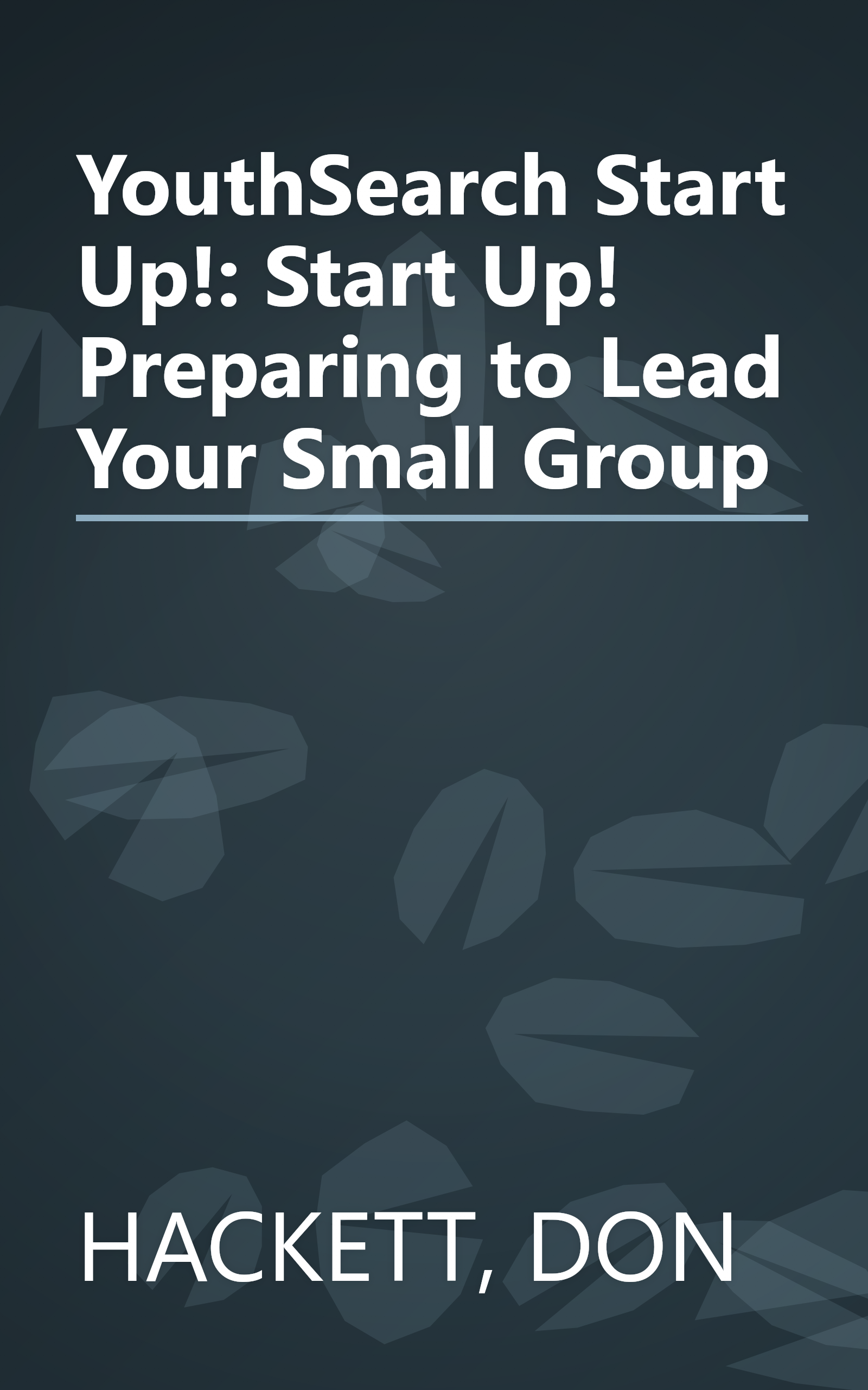 YouthSearch Start Up!: Start Up! Preparing to Lead Your Small Group book cover